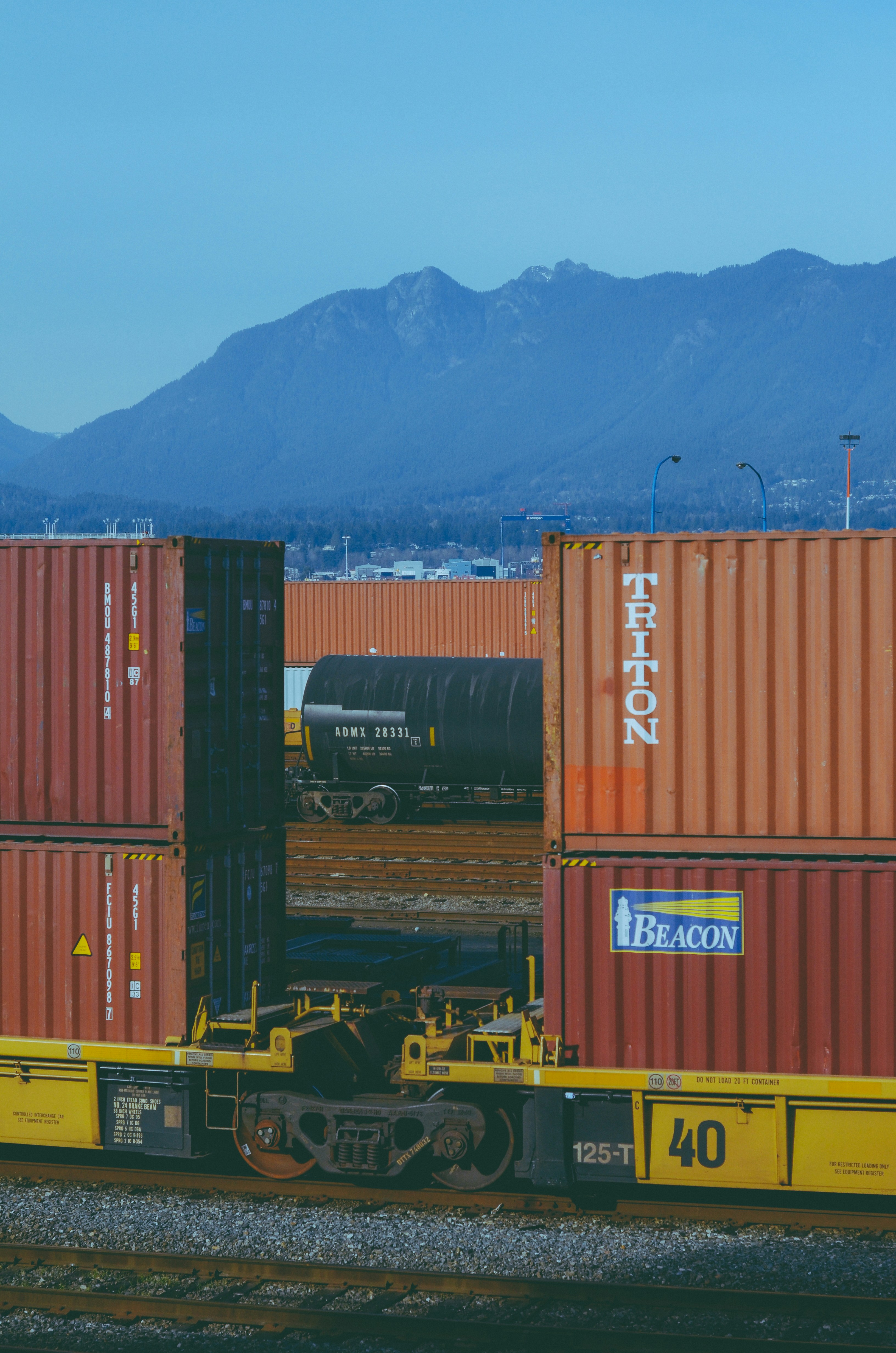 40 foot shipping container wheels