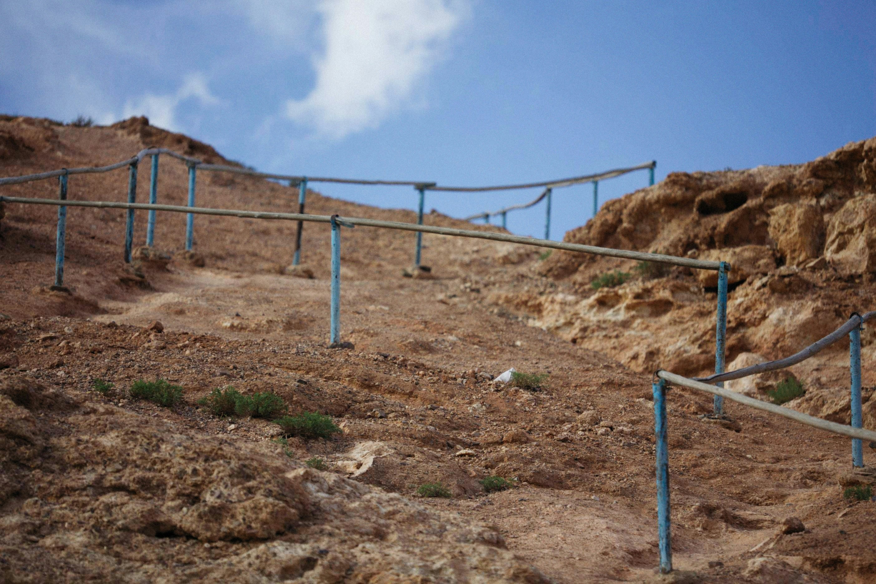 Ridge Route: A Weathered Staircase Carved into the Cliff