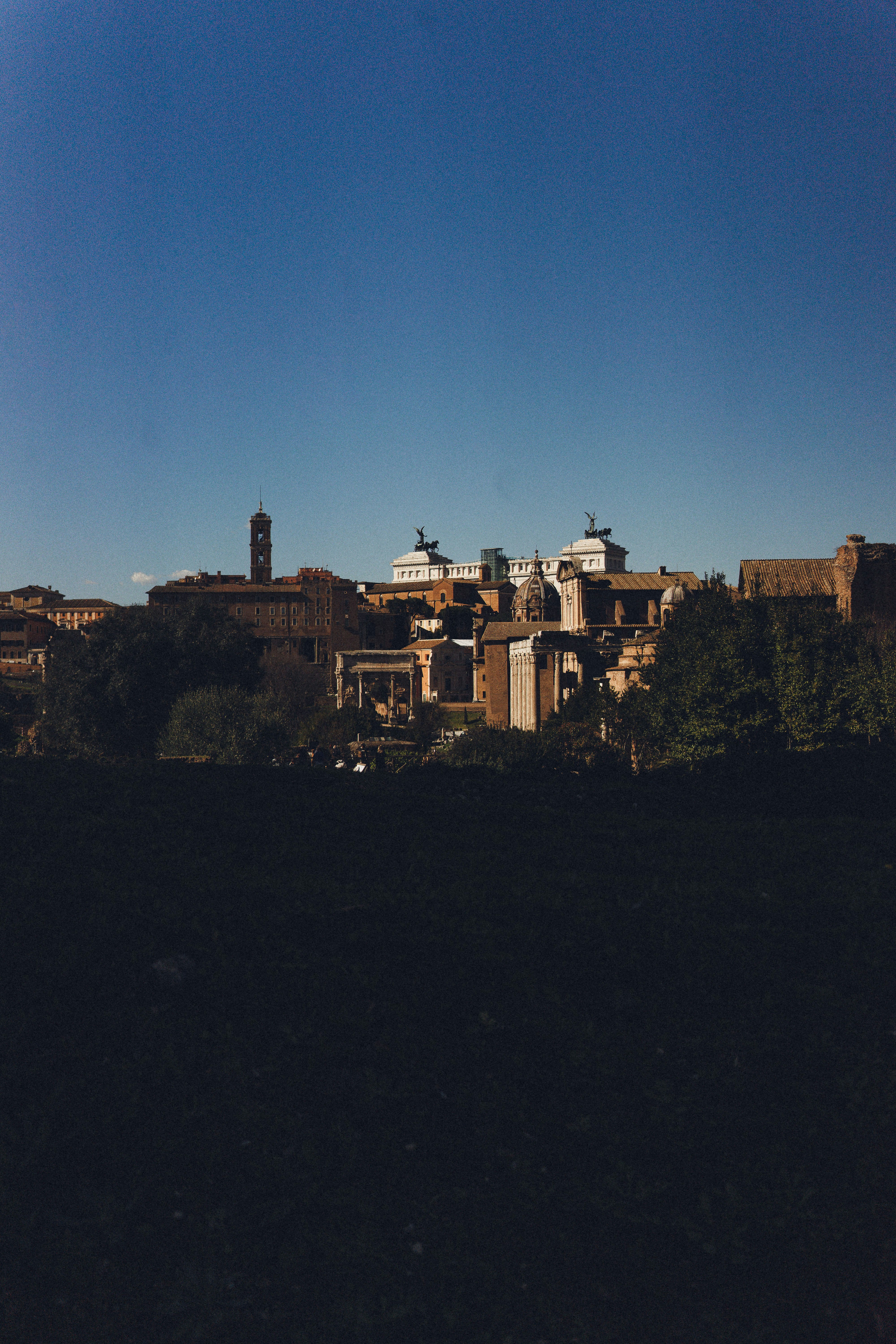 A view of a building from across the water photo – Free Rome Image on ...