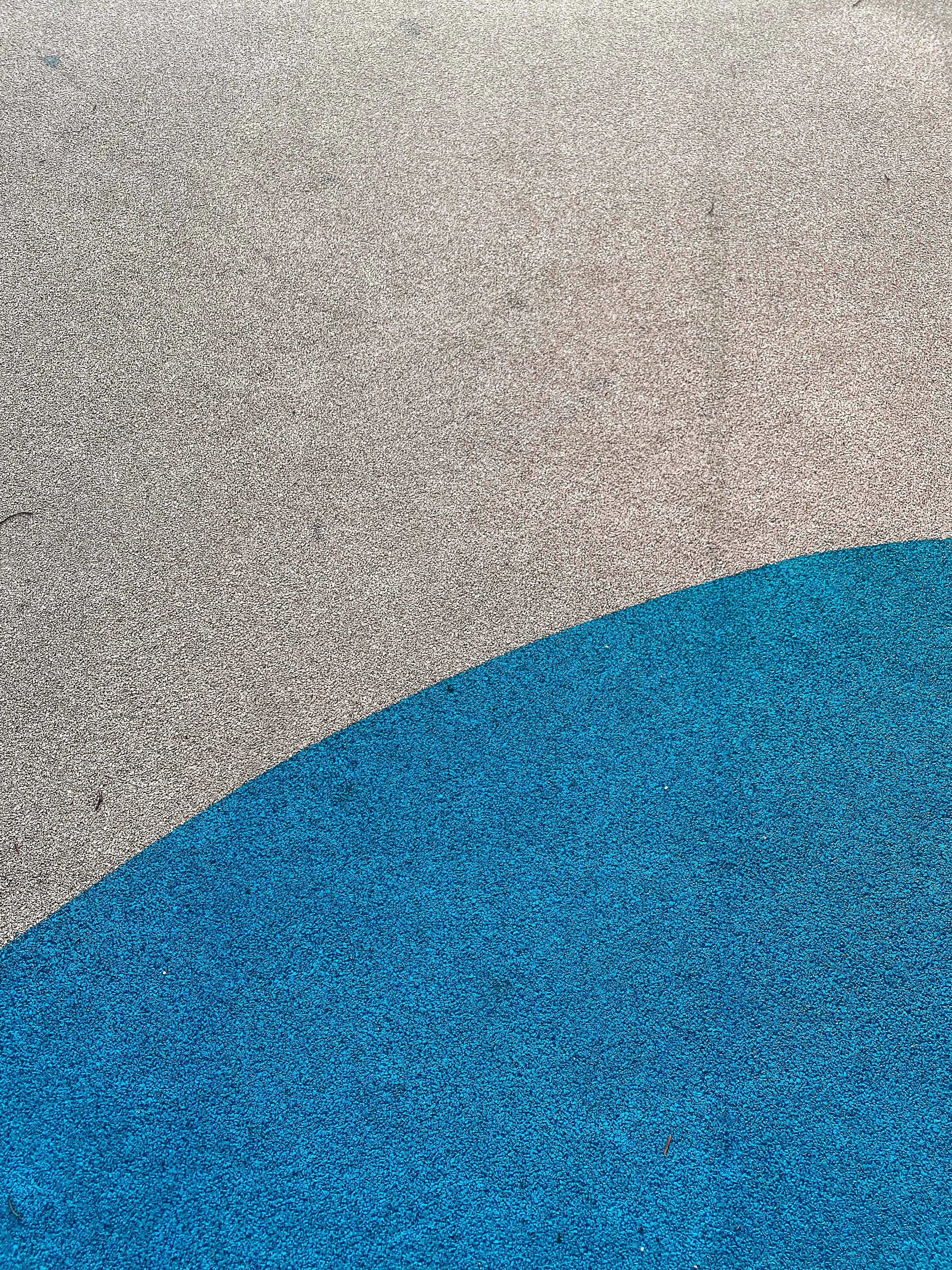 A man riding a skateboard on top of a blue ramp photo – Free Texture ...