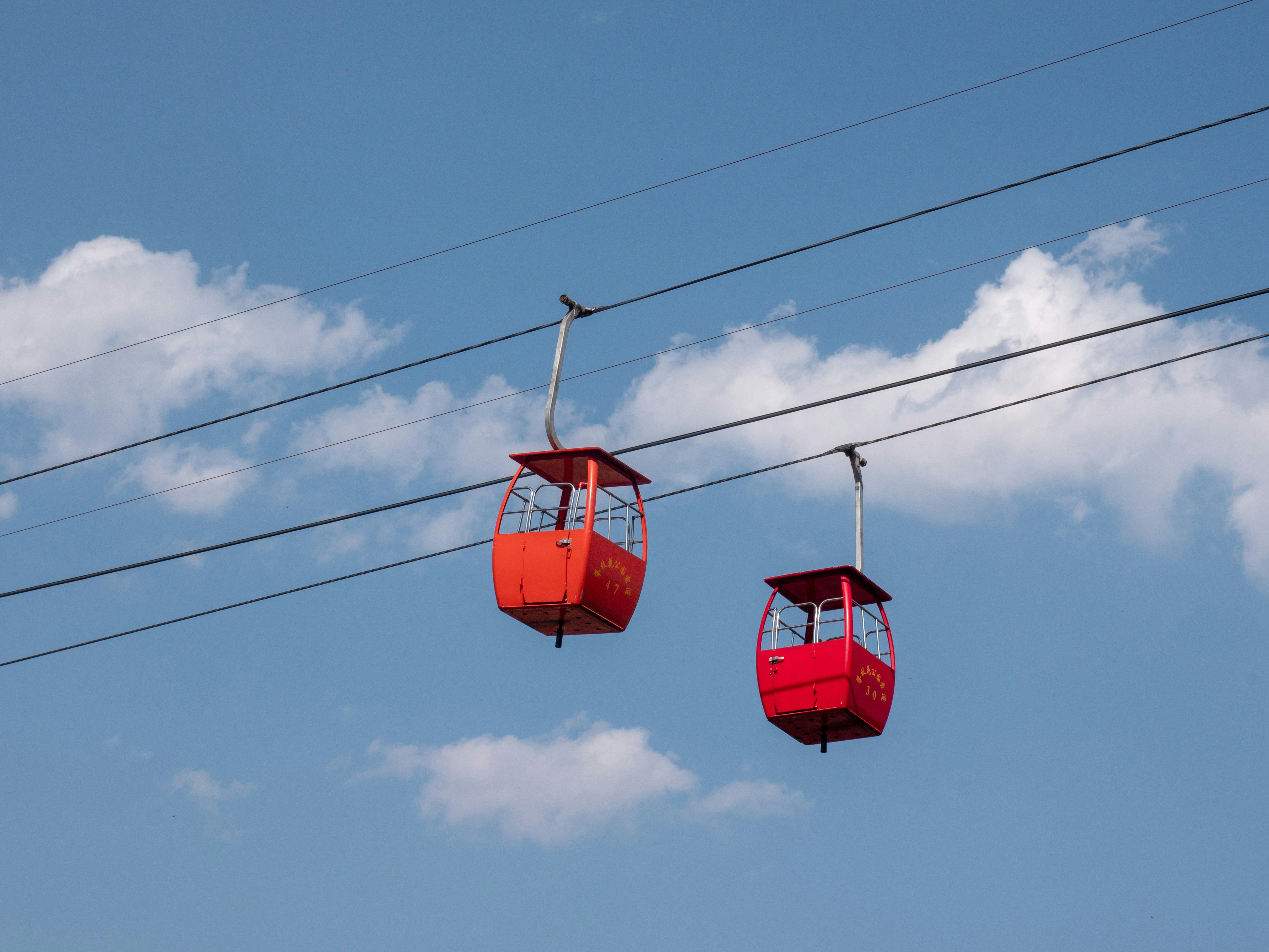 Floating Through Azure Skies