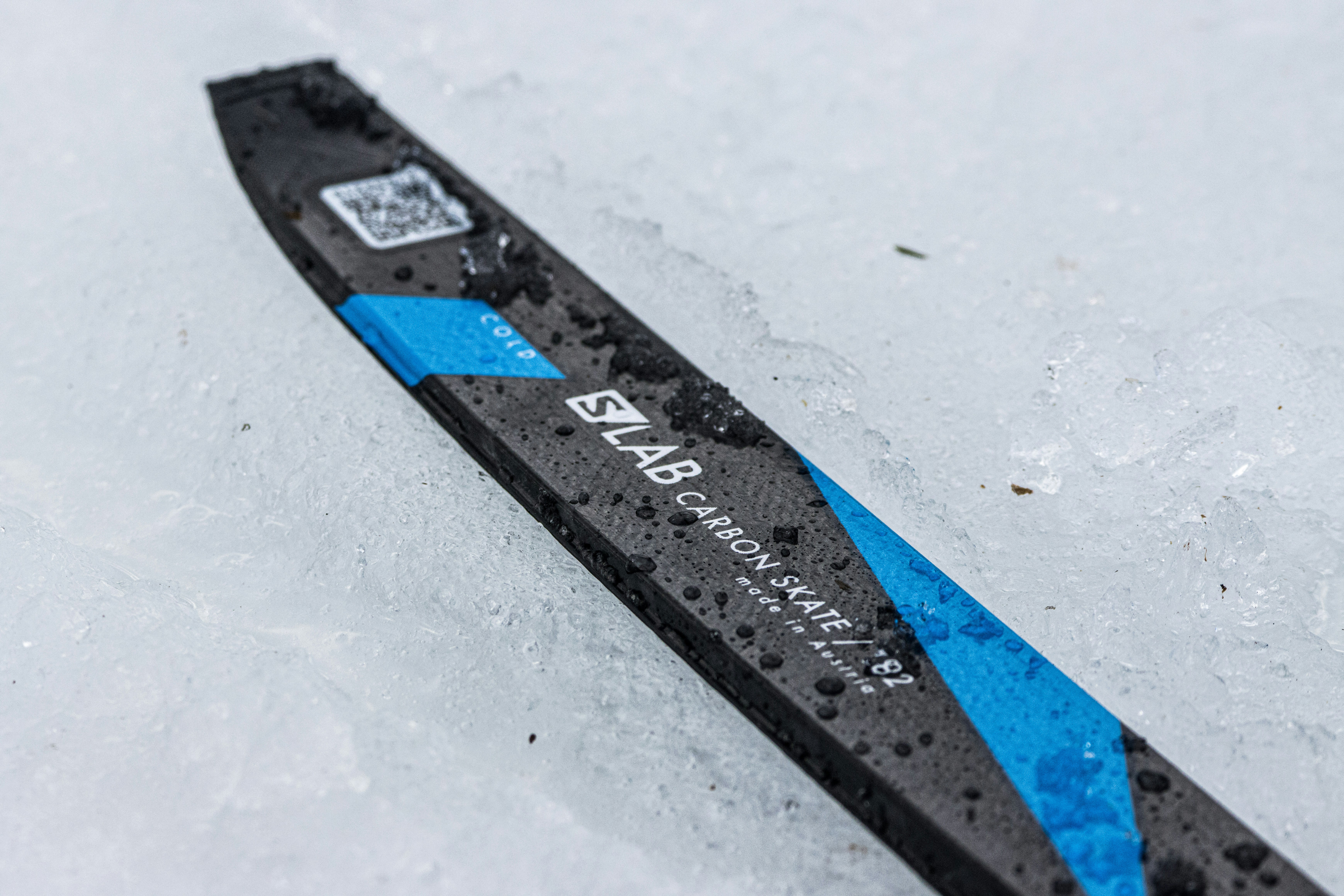 A close up of a snow ski on a snowy surface photo – Free Winter ski ...