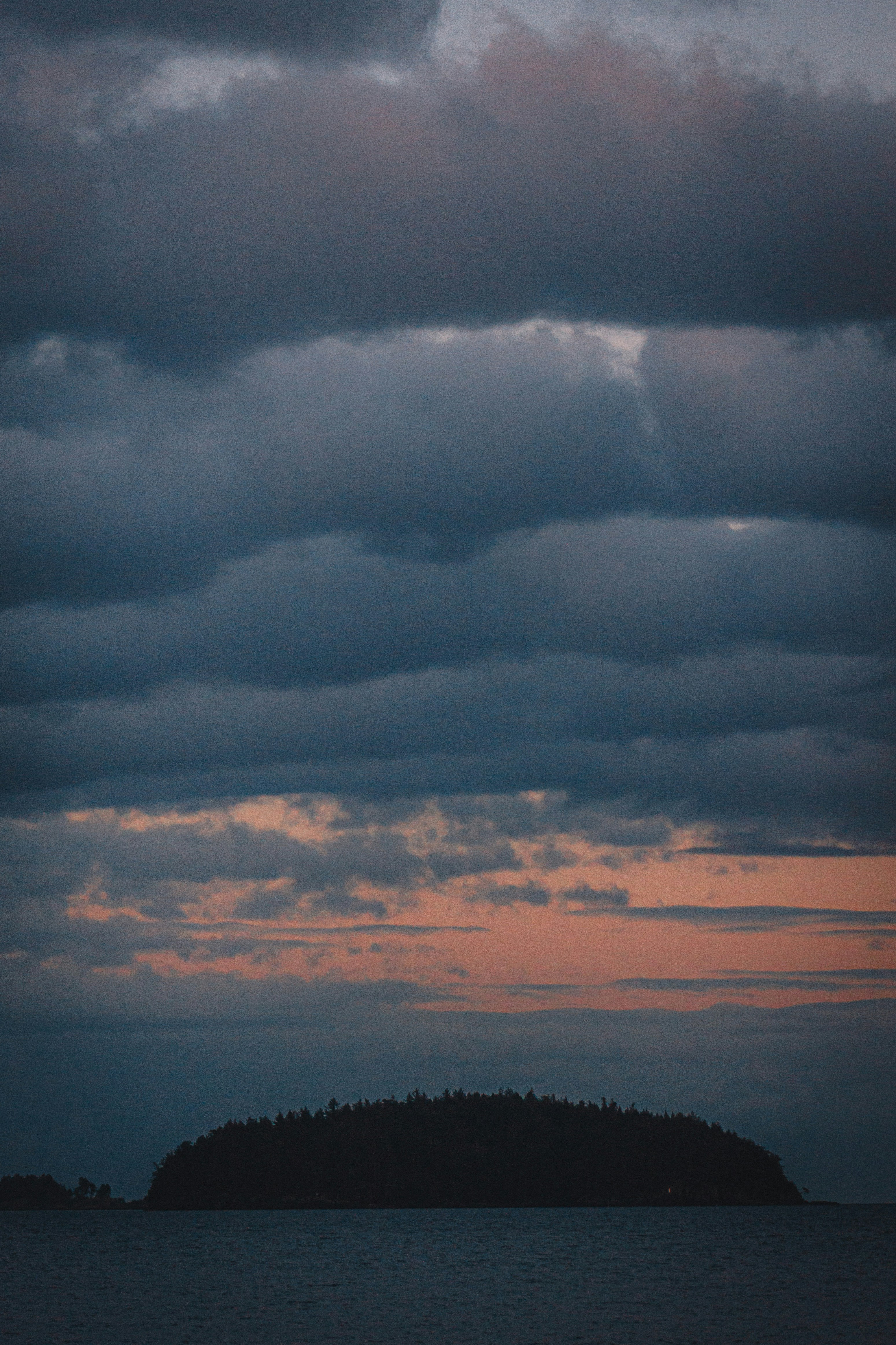  twilight over the distant island