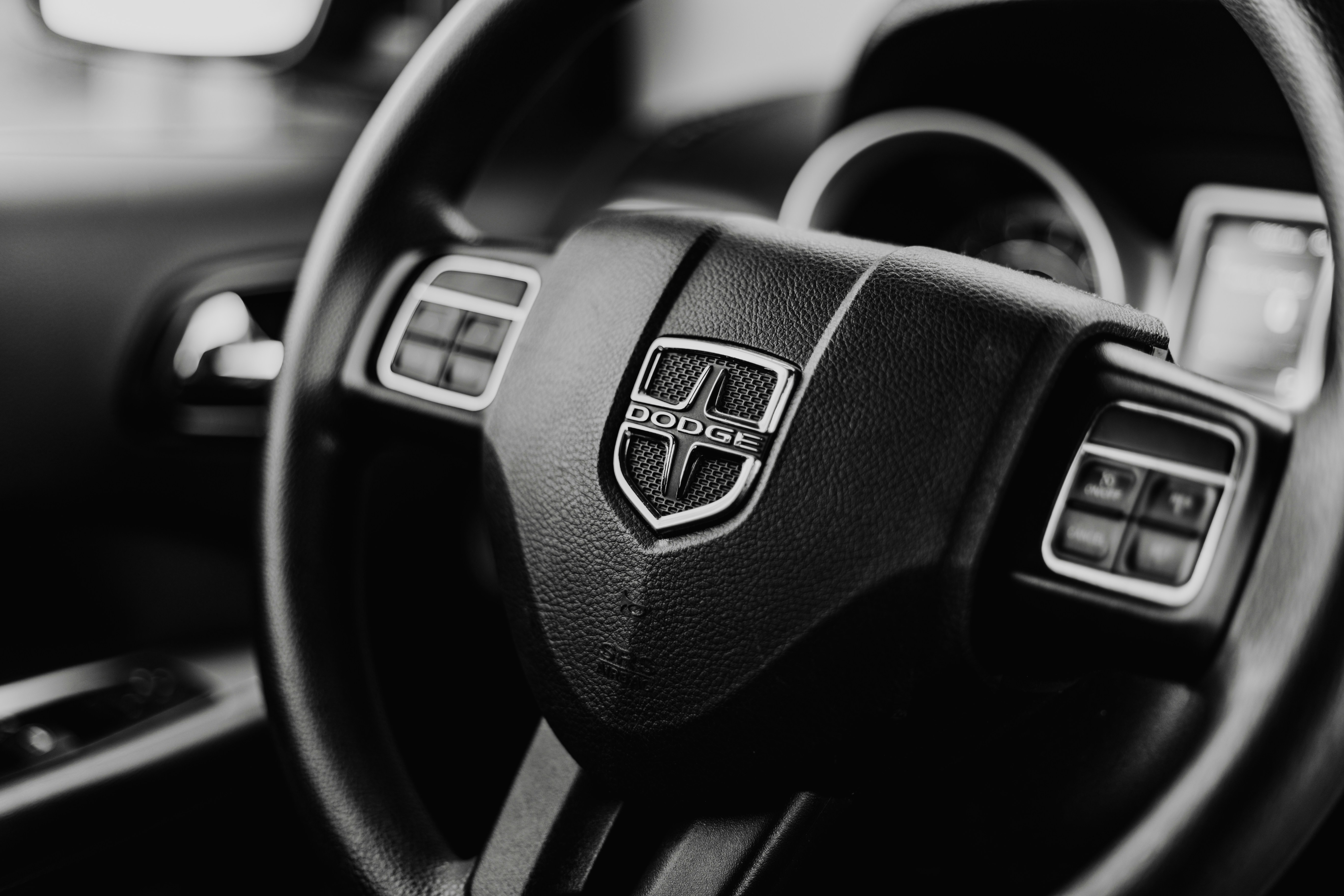 A steering wheel and dashboard of a car photo – Free Arizona Image on ...