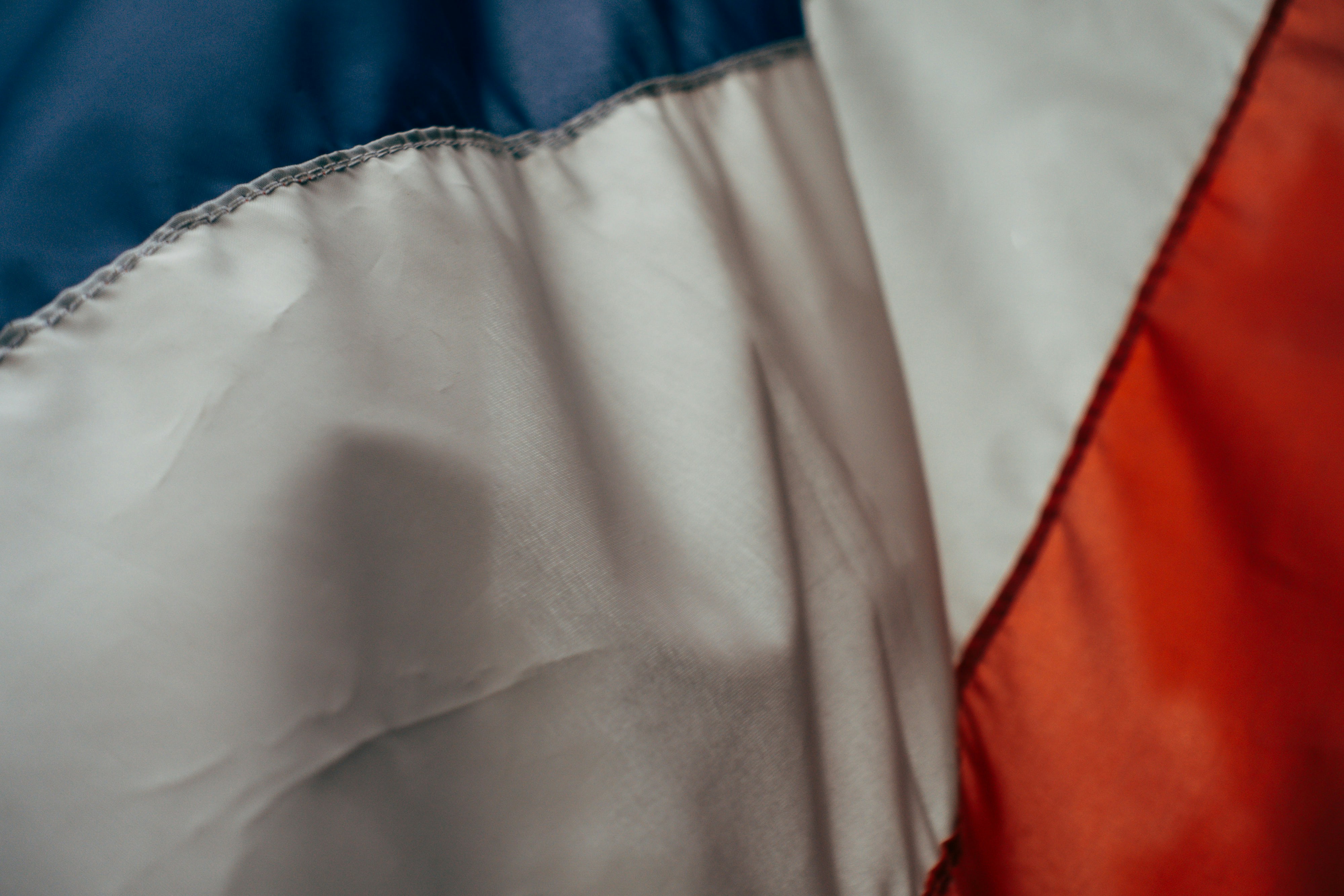 A close up of a red, white and blue flag photo – Free Bangkok Image on ...