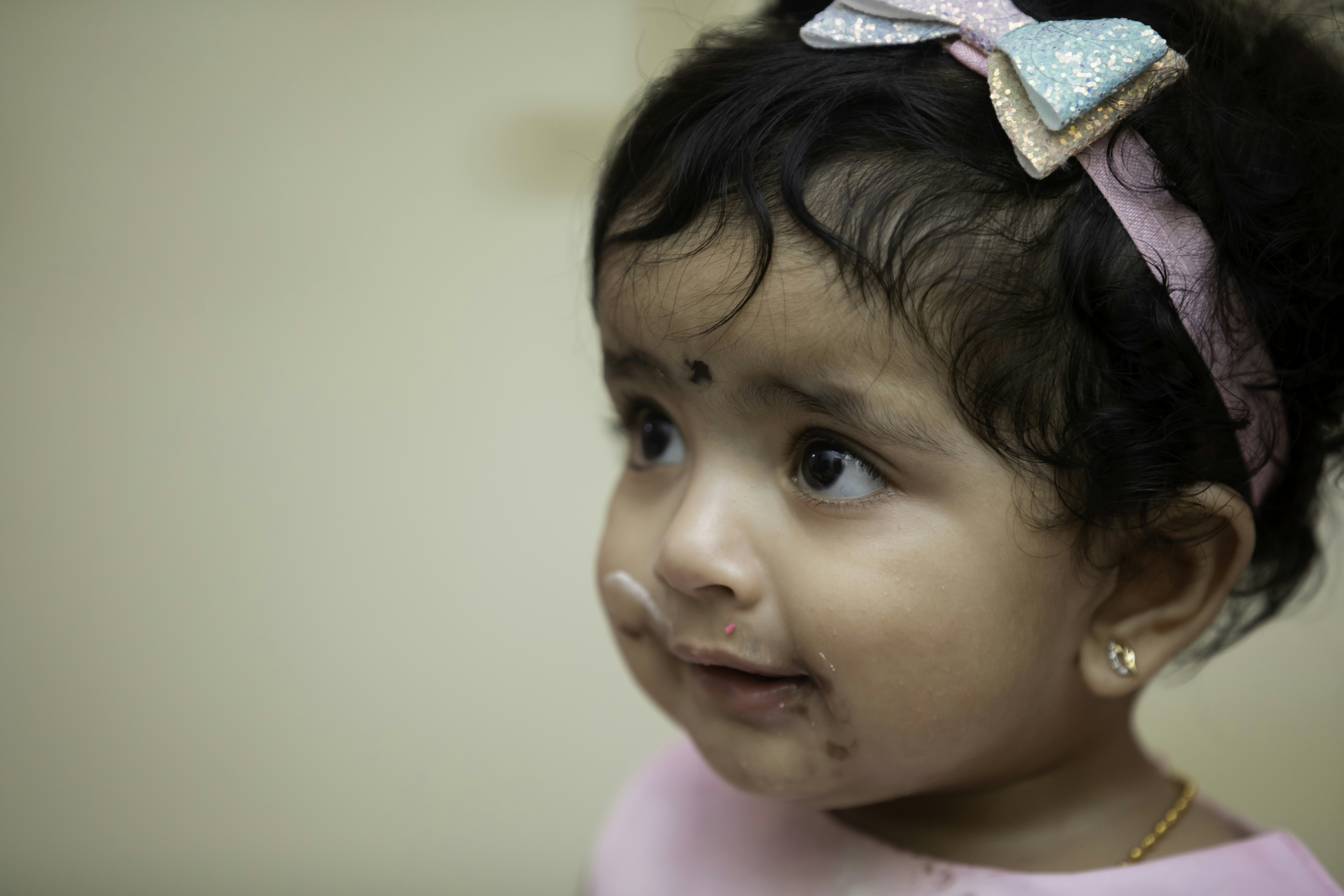 Cute Baby Messy Hair