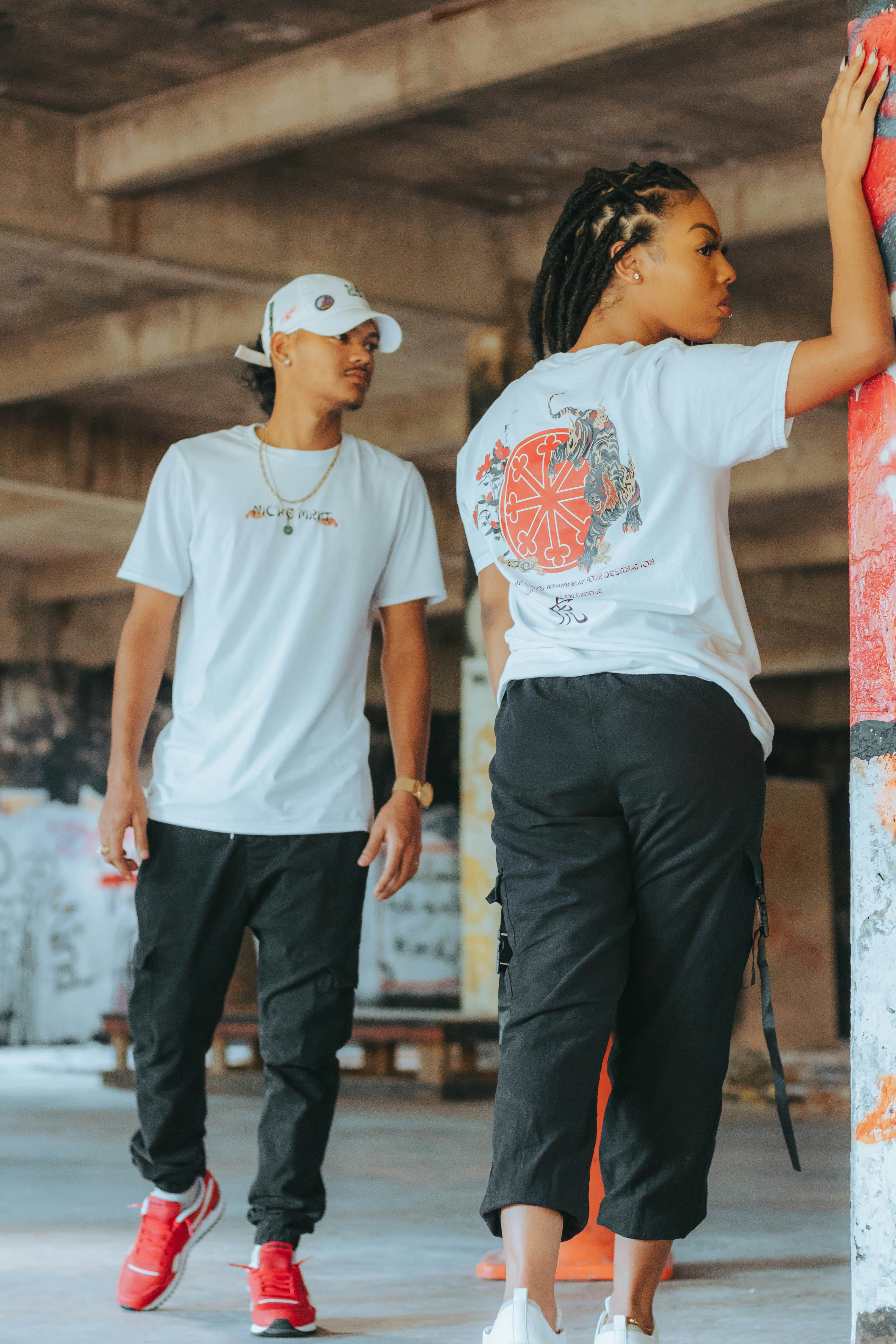 Handshake of Two Riders: Streetwear Under the Overpass