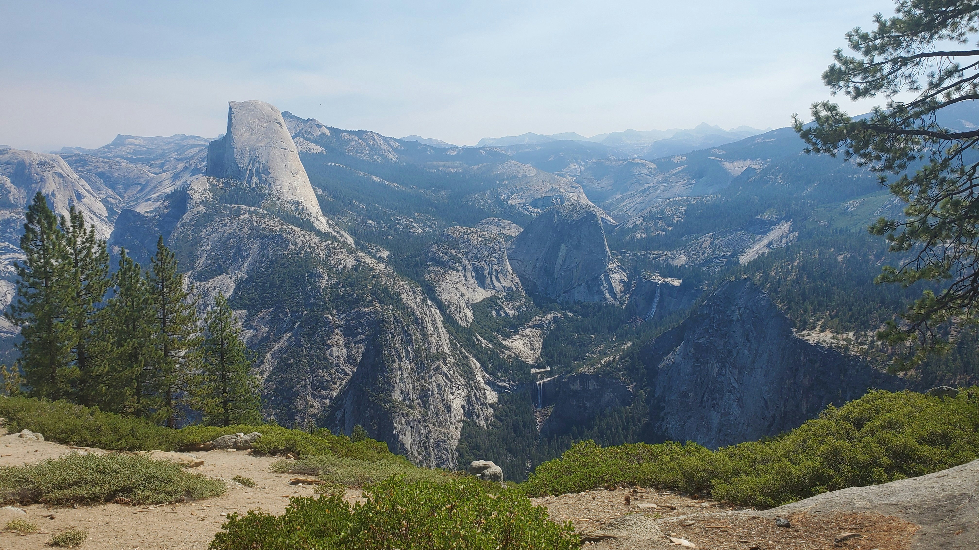 Half Dome from Glacier Point.Tim Oldenkamp