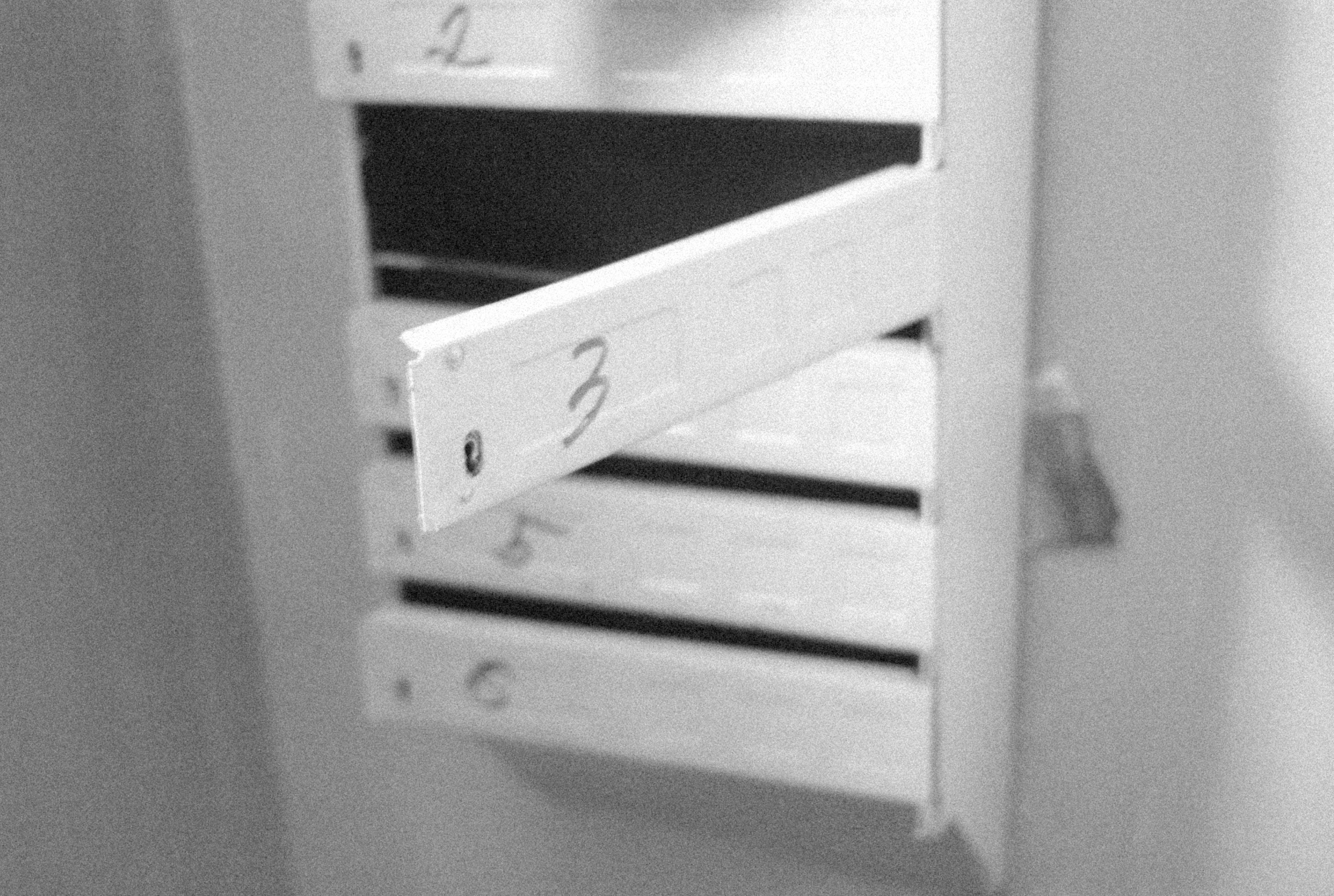 A close up of a drawer with numbers on it photo – Free Grey Image on ...