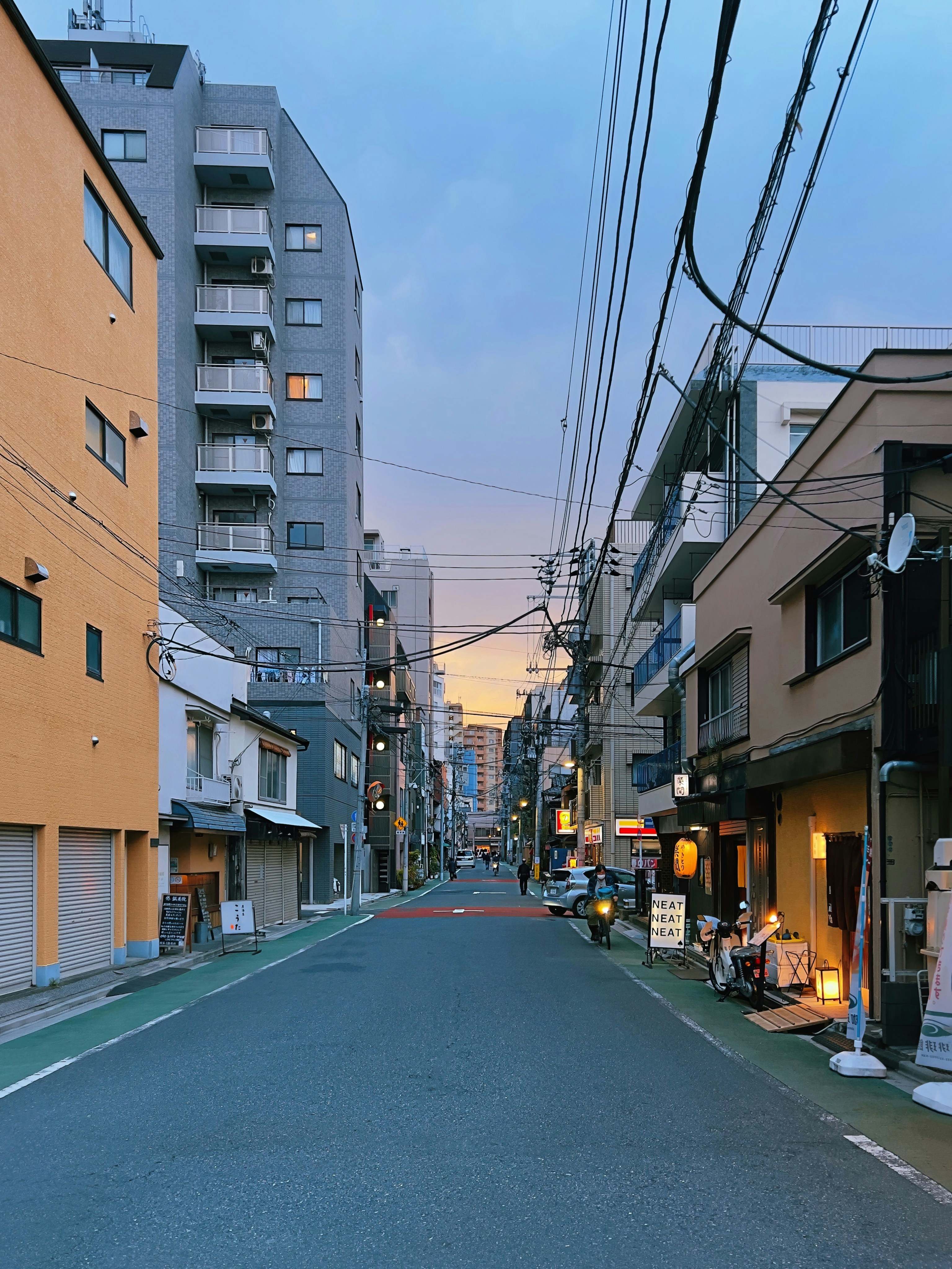 Empty Street At Day