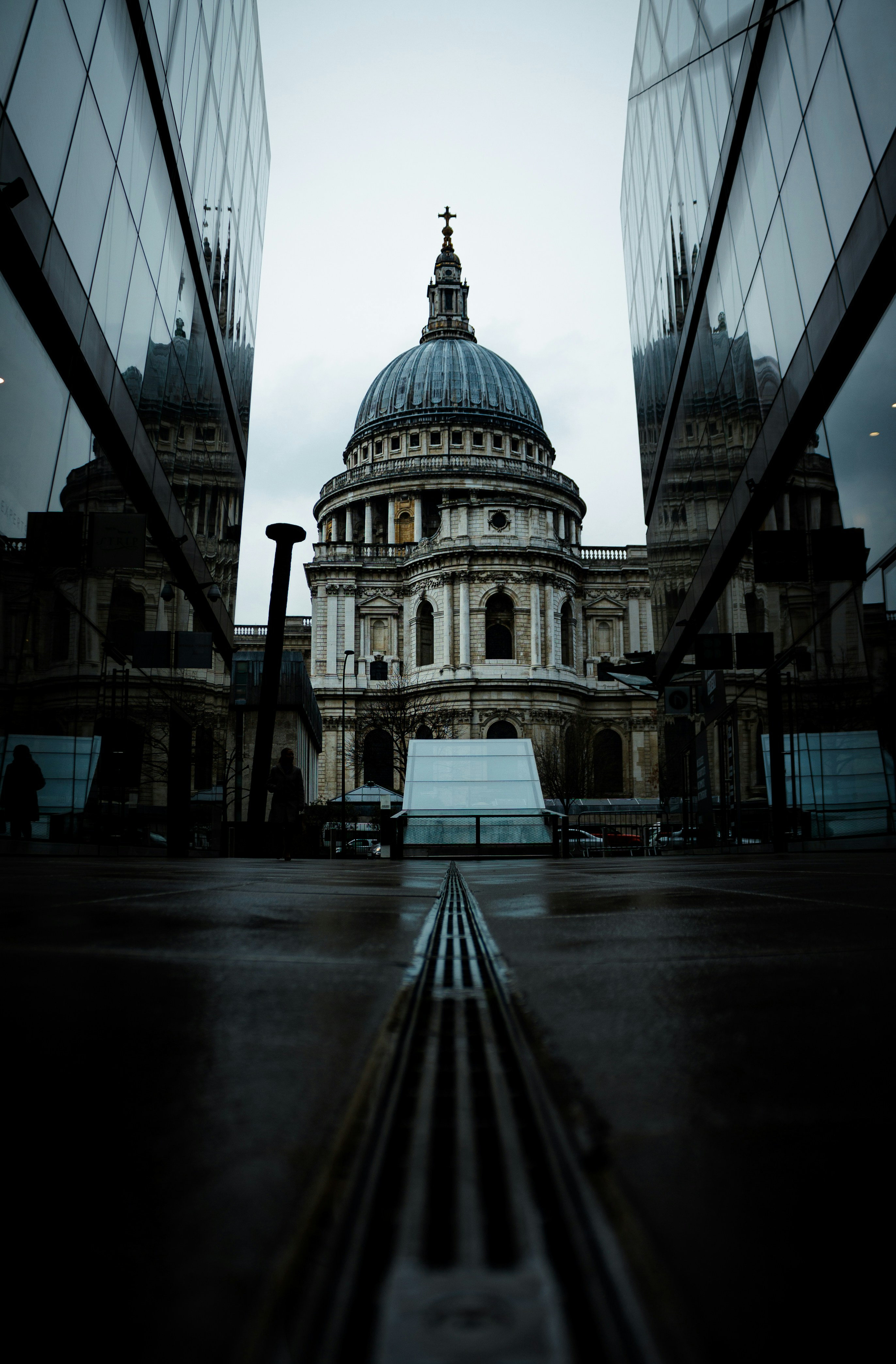 Dome Between Glass: Symmetry at the Old-New Junction