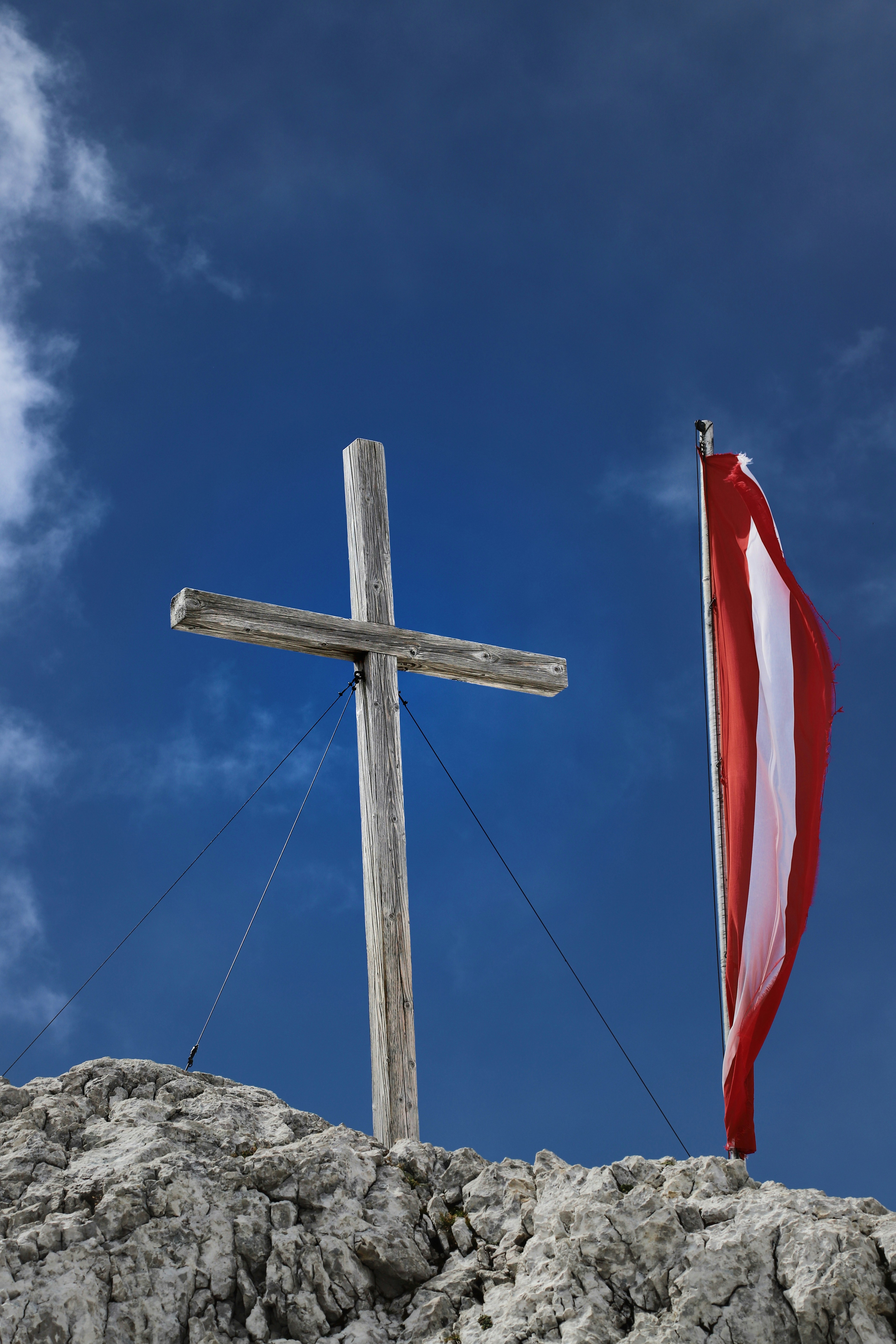 Symbol of Faith Against the Sky