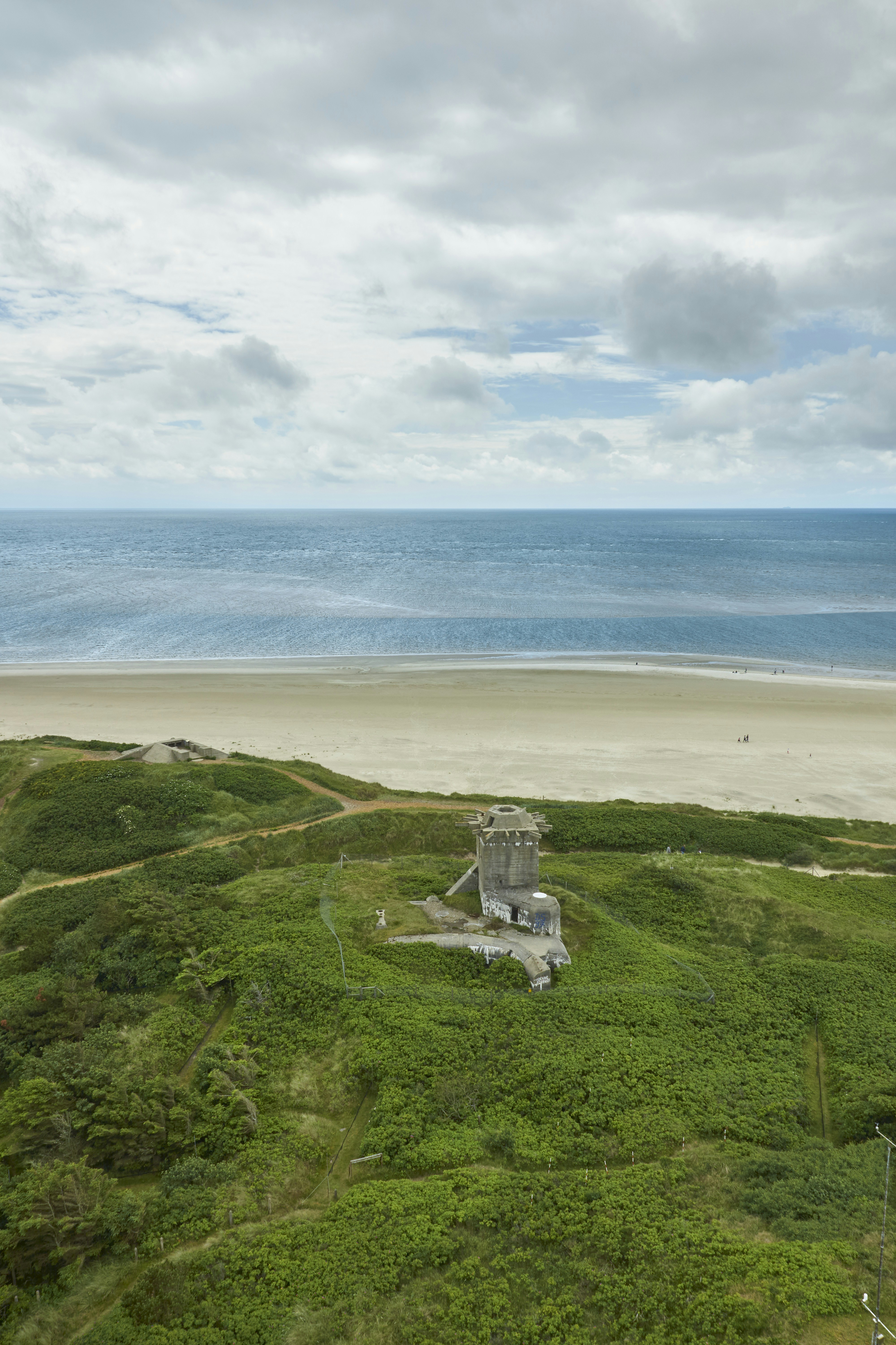 a bunker at the danish north sea