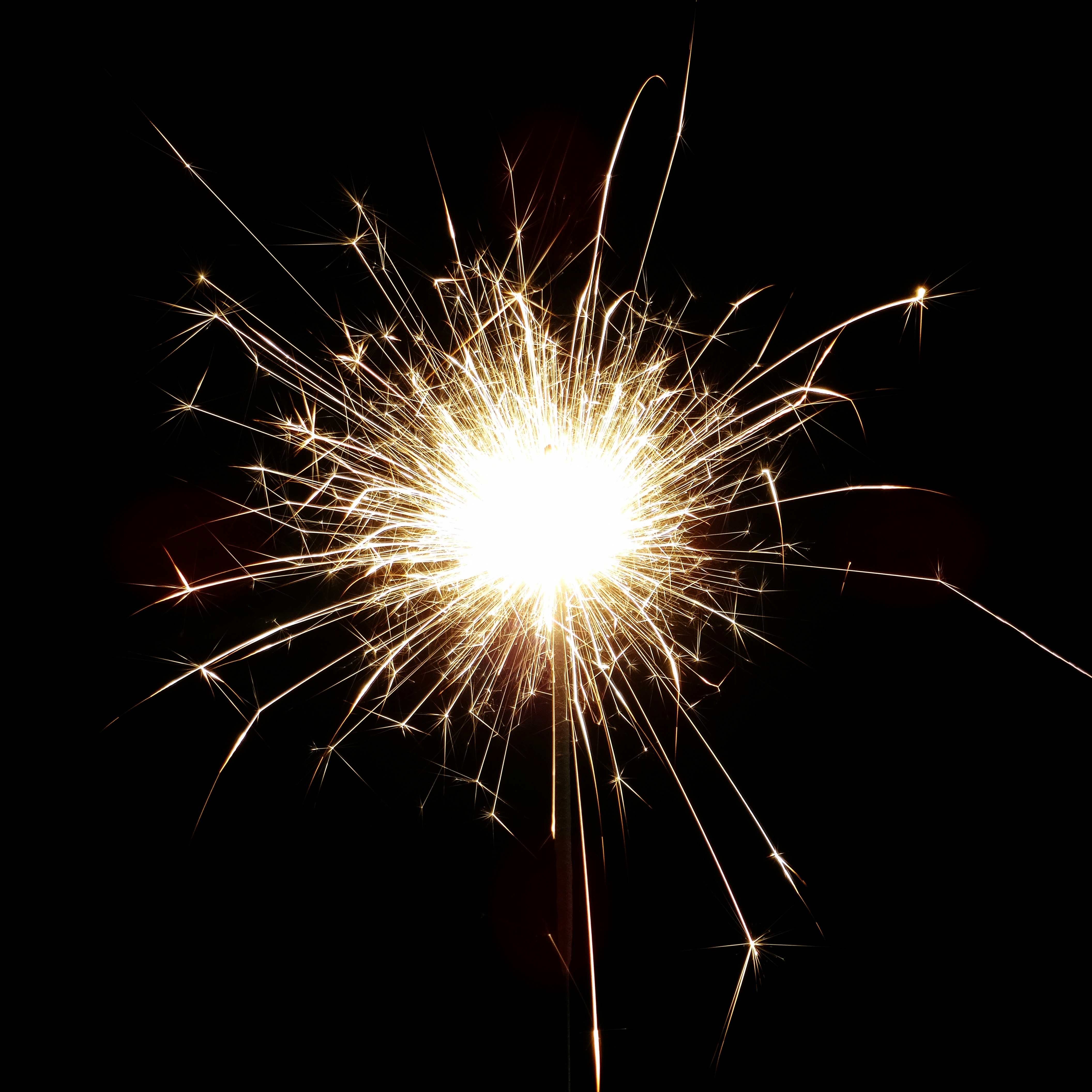 A close up of a sparkler on a black background photo – Free Mahdikordi ...