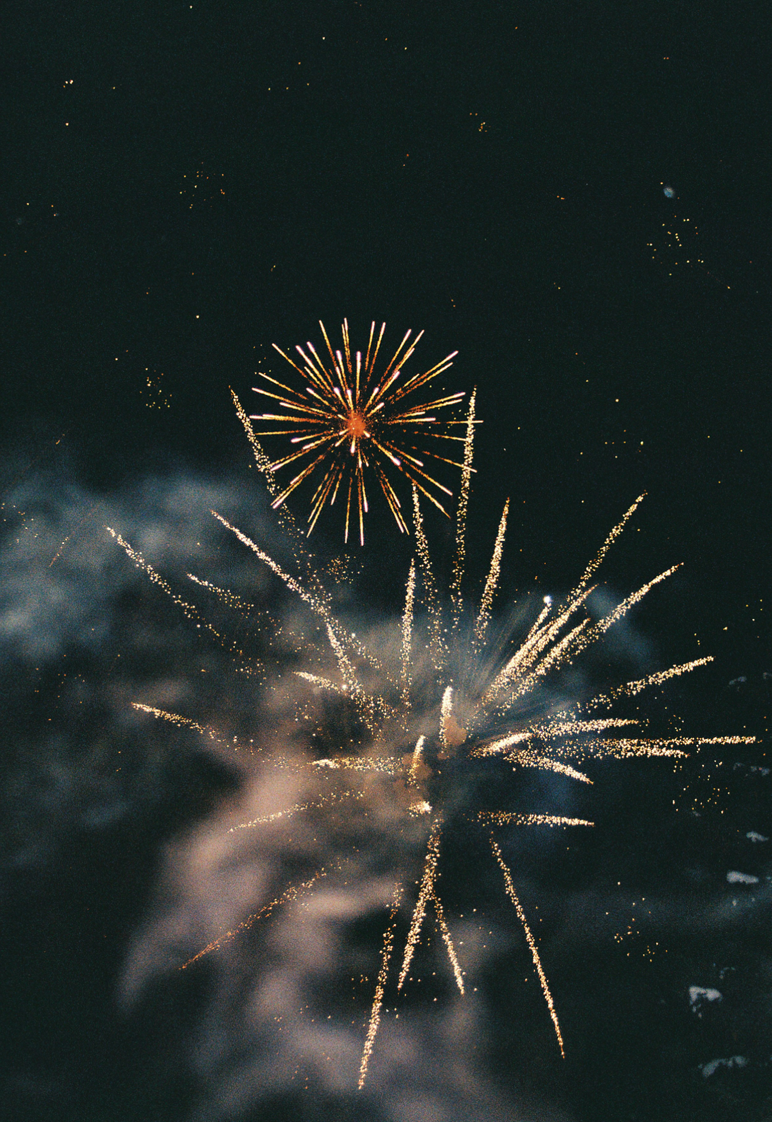 A firework exploding in the night sky photo – Free Yekaterinburg Image ...