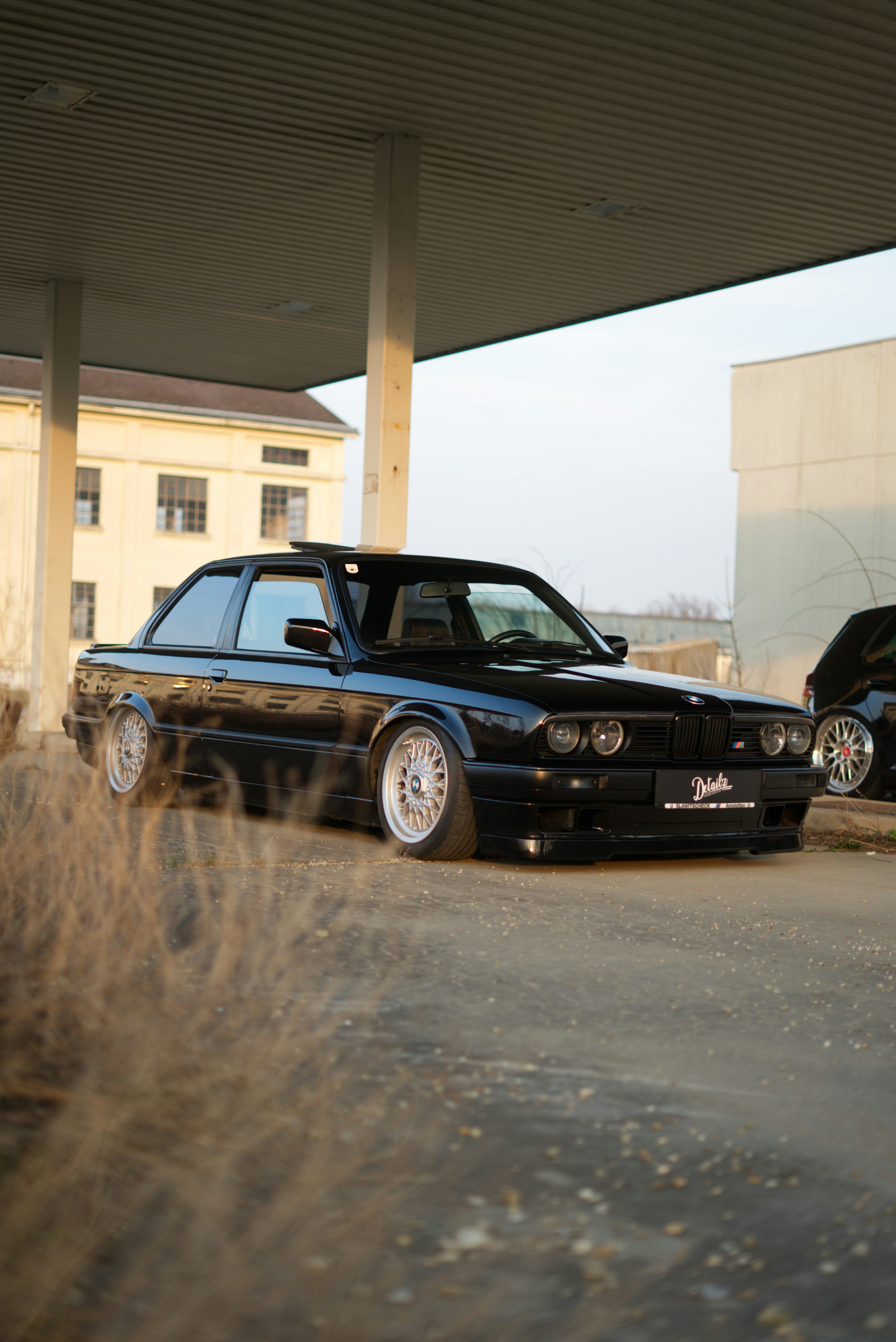 Bmw E30 Stance Black
