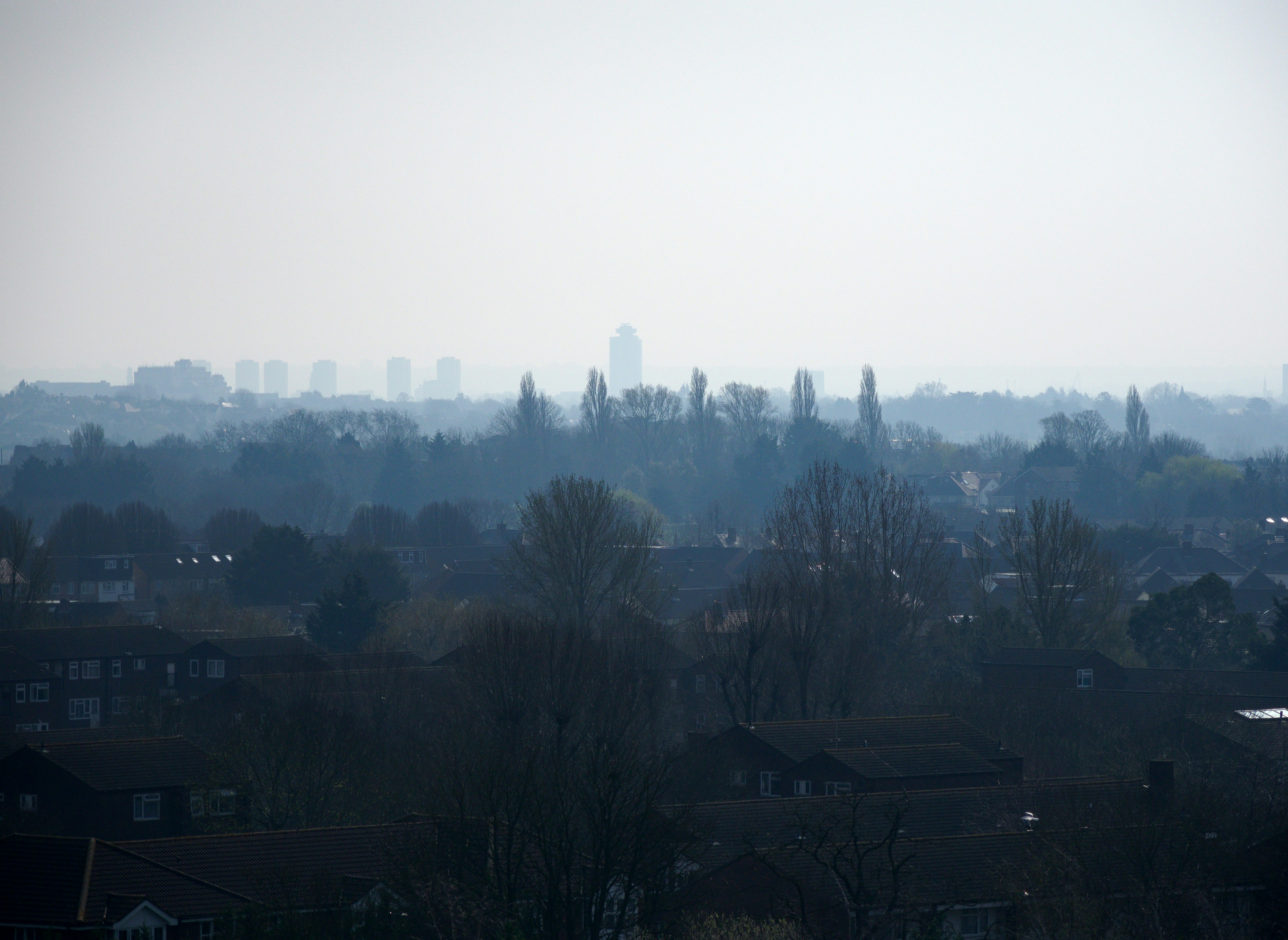 A view of a city from a distance photo – Free Grey Image on Unsplash
