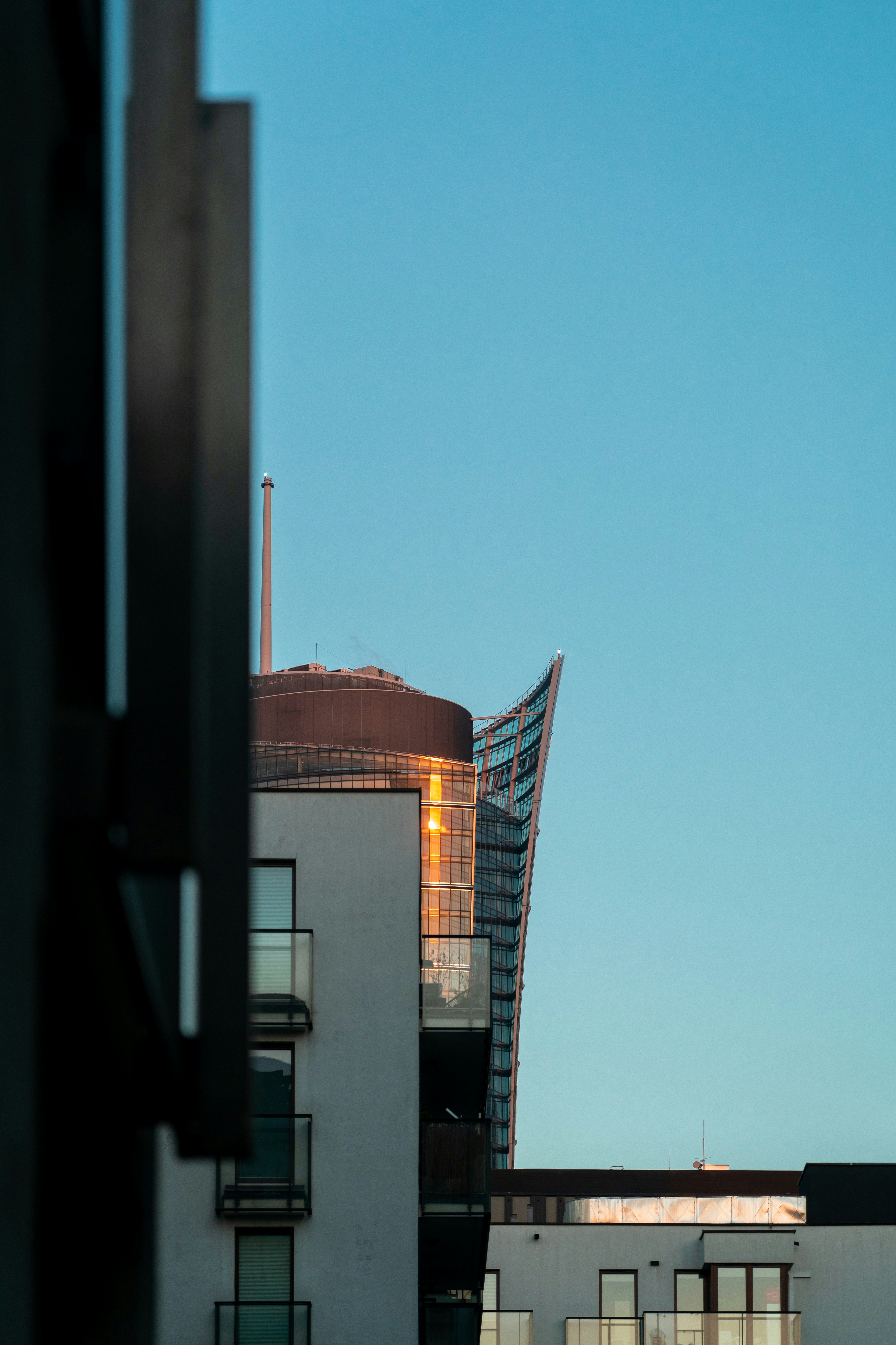 A view of a building from a distance photo – Free Warsaw Image on Unsplash