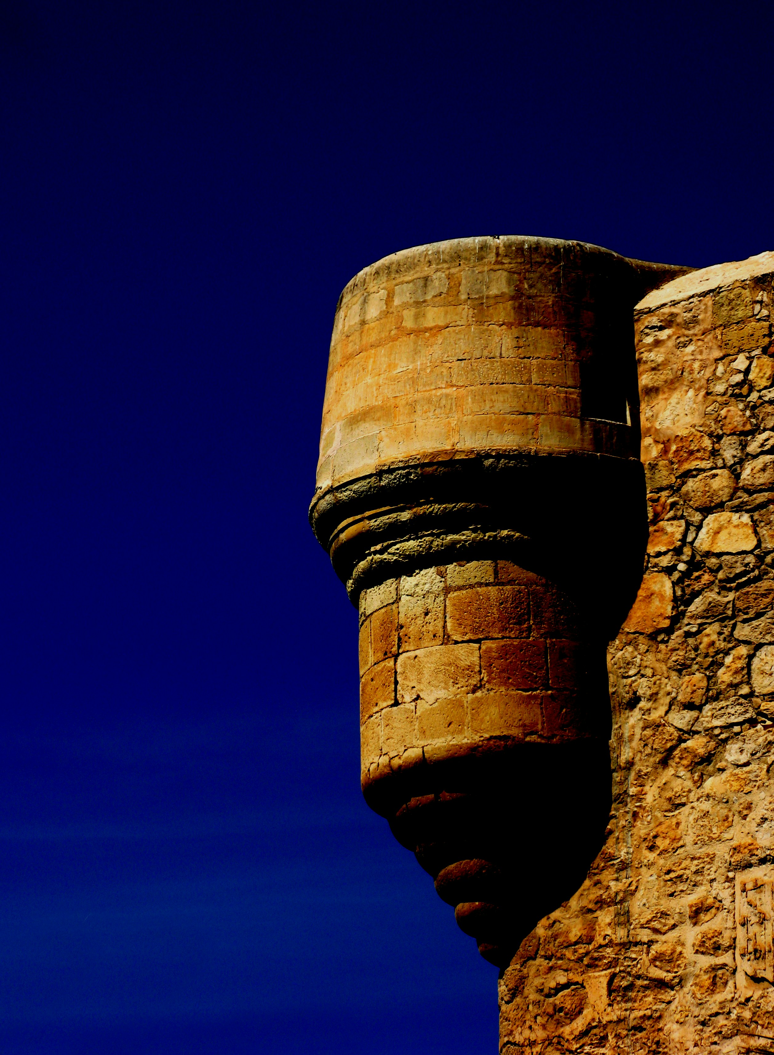 Stone Sentinel under a Deep Blue Breath of Sky