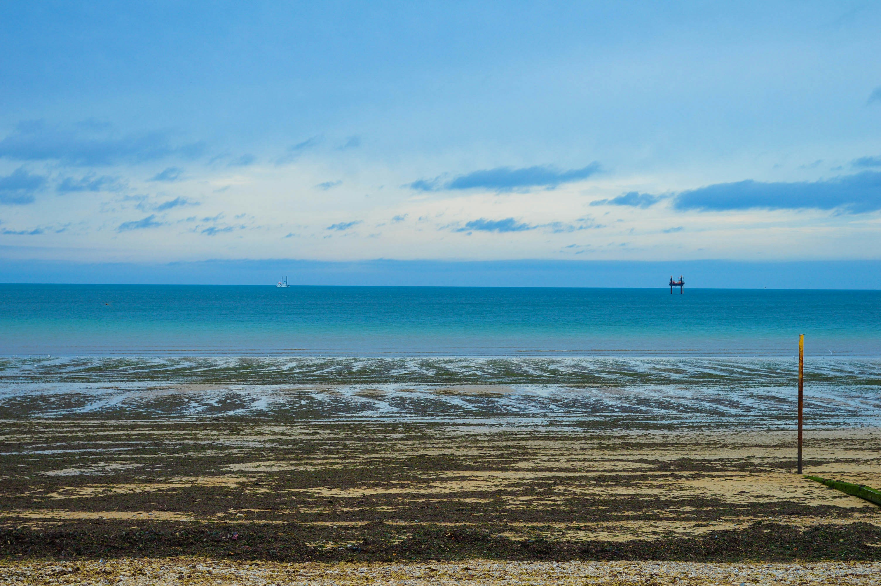 Horizontal Lines Photography Beach