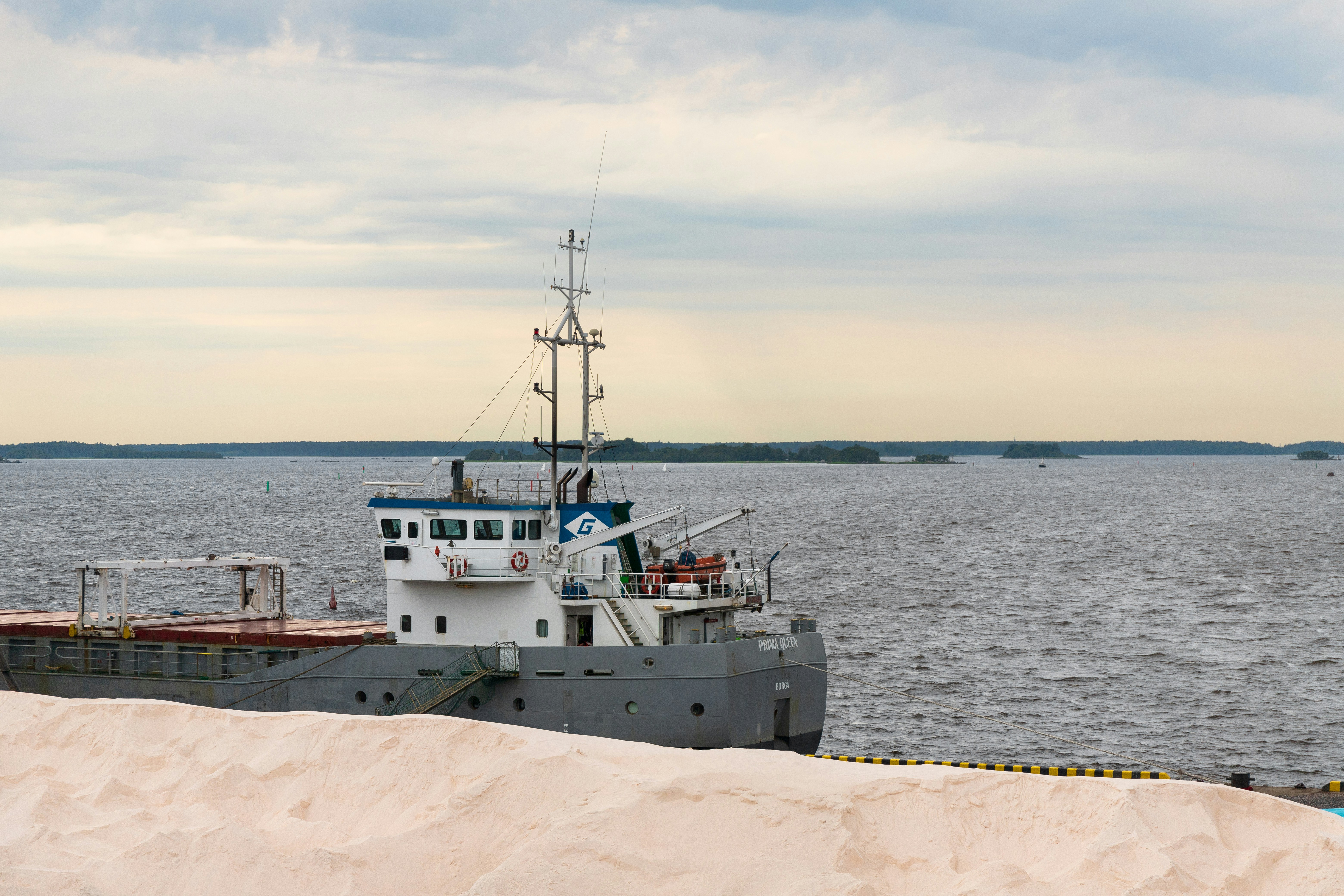 Harbor Workhorse at the Sand's Edge
