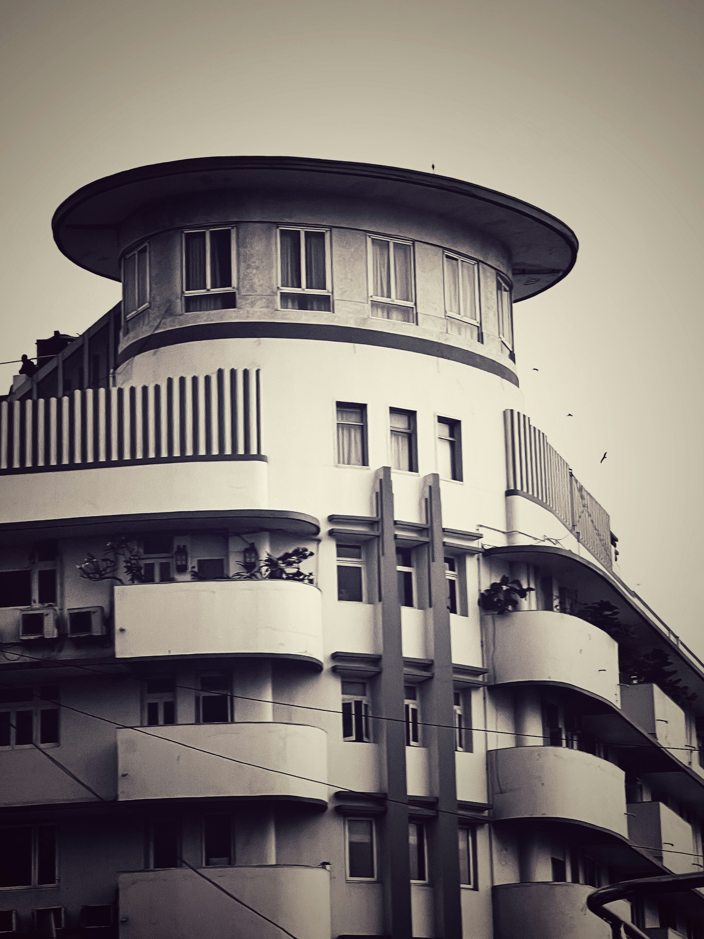 A representation of a time gone by in Mumbai, India. Shot this while driving through the iconic Marine Drive.