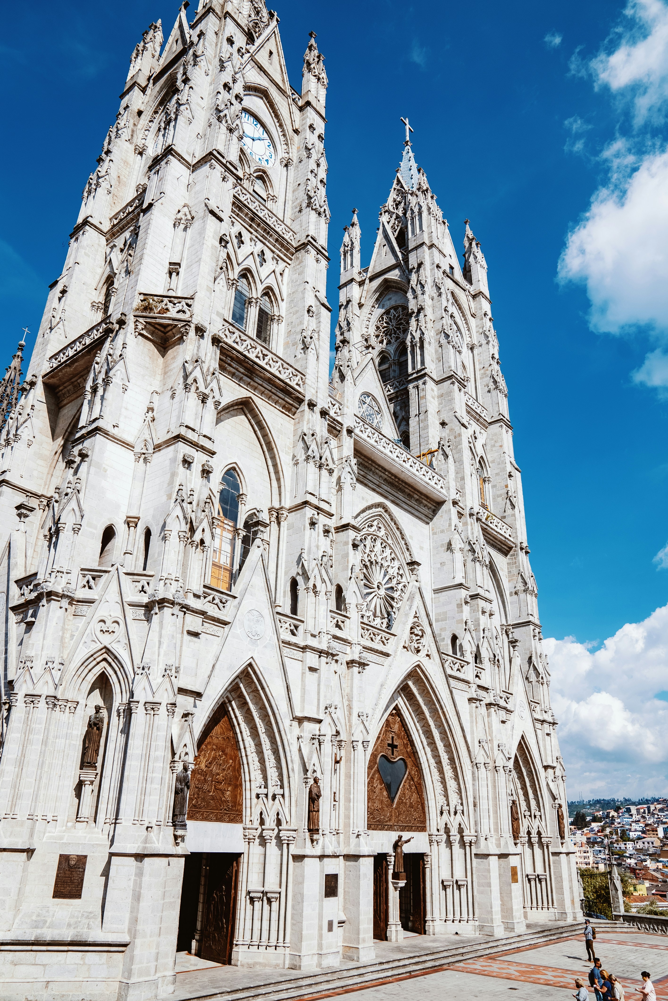 Gothic Elegance: A Sacred Spire Reaches for the Sky
