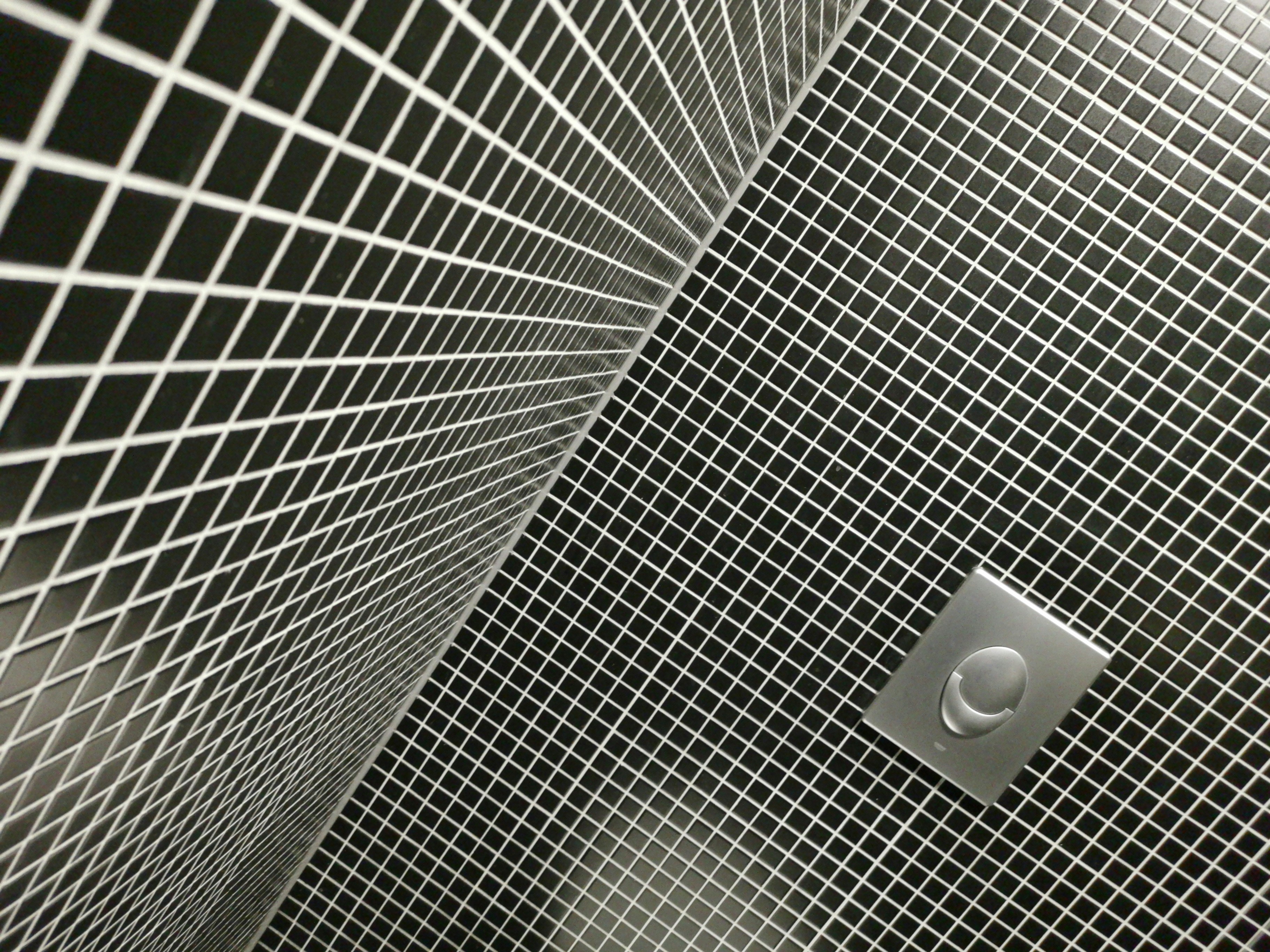 Gridlines in Metallic Facade: An Abstract Urban Rhythm