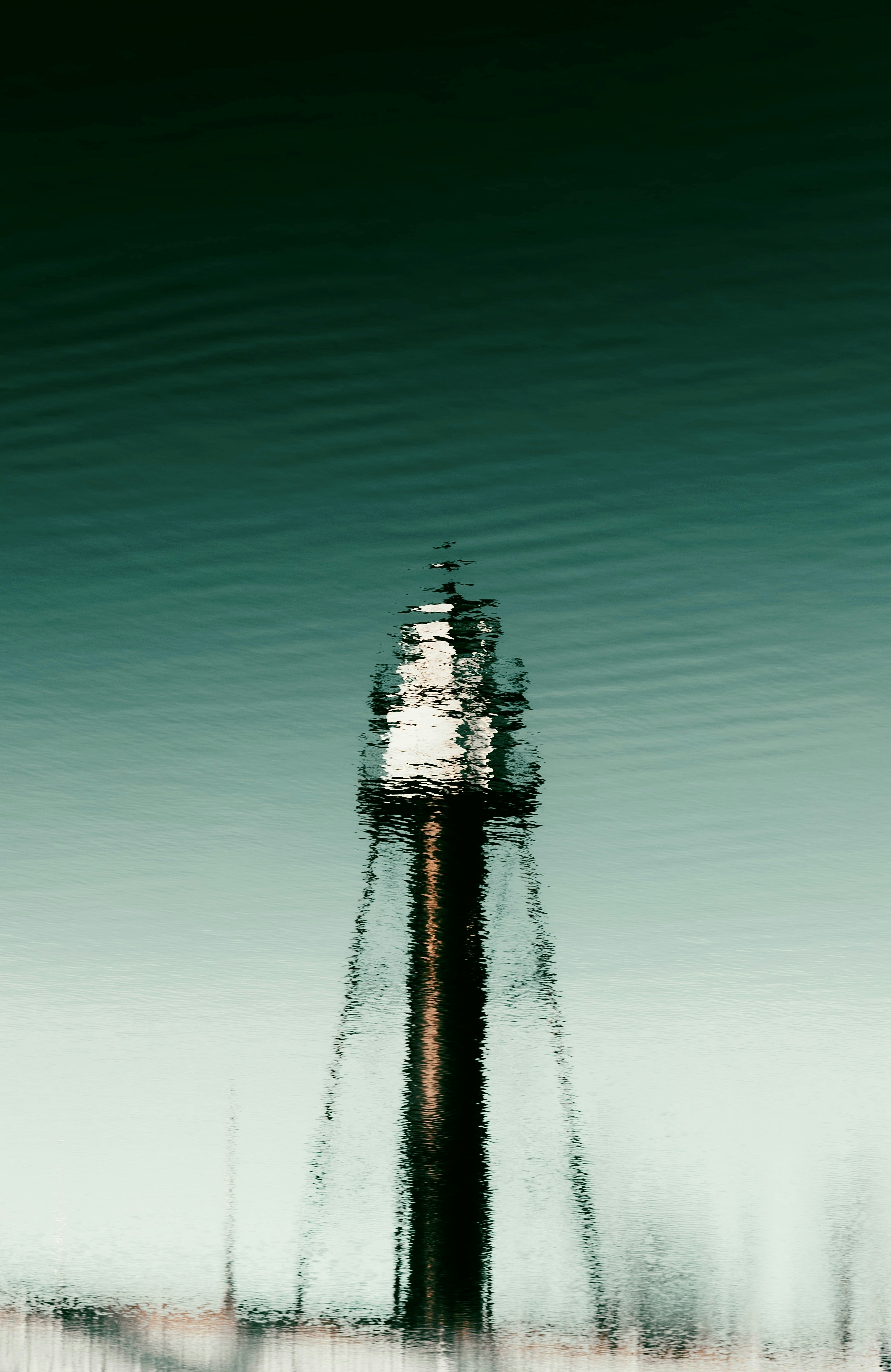 Lighthouse in the water 