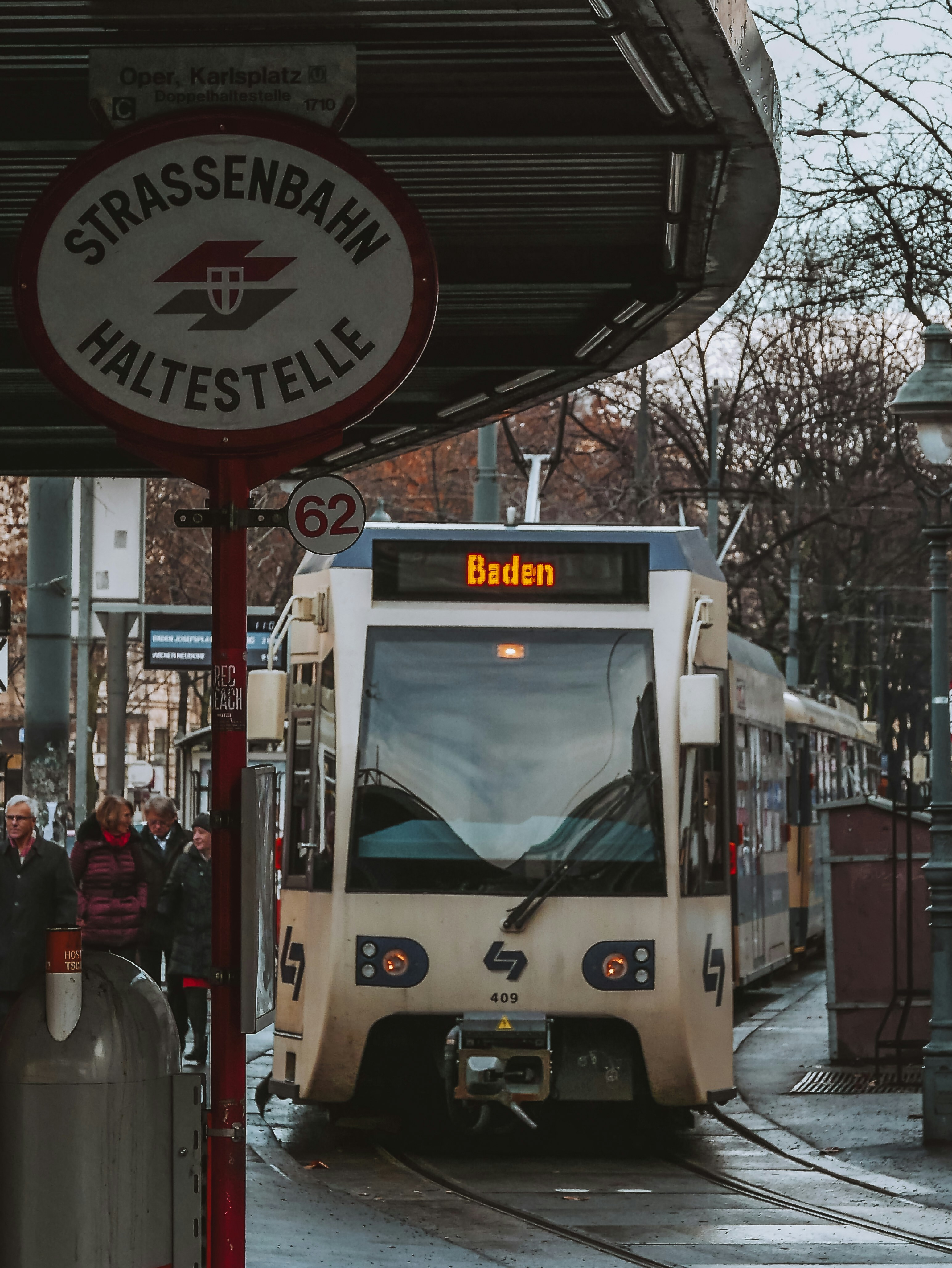 a train on the tracks at a train station