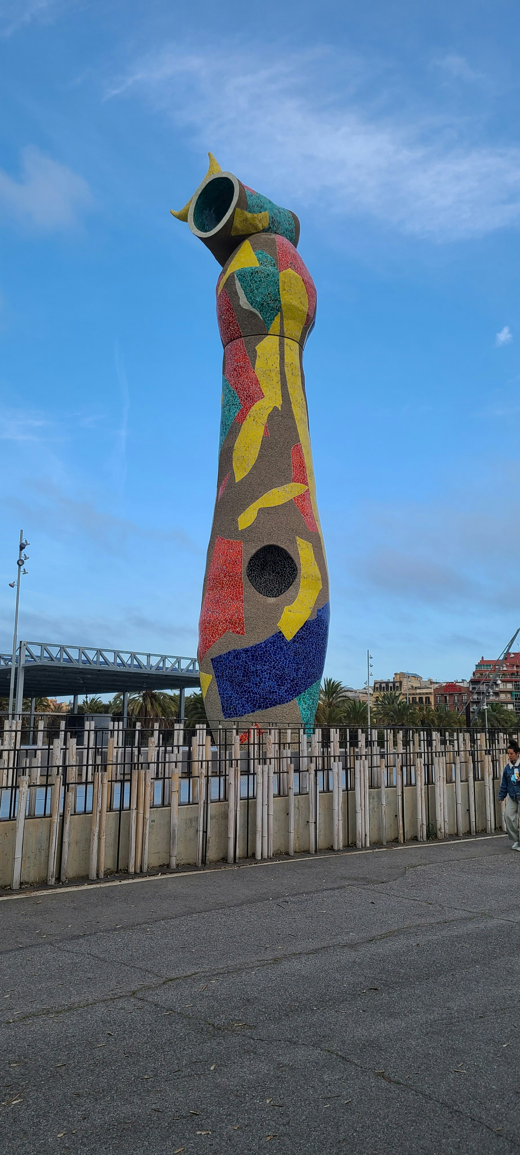 "Woman & bird" Statue by Miró