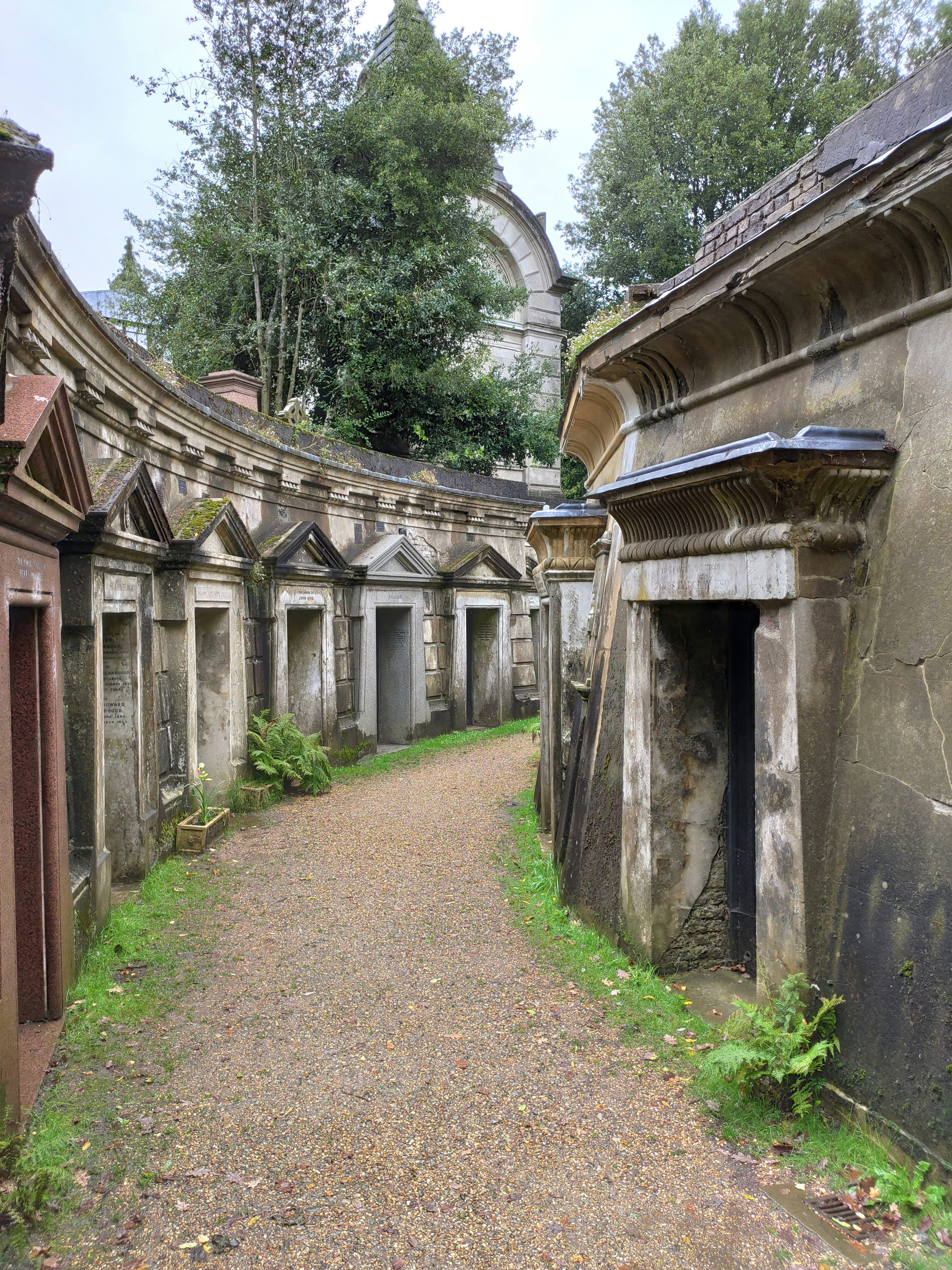 An old cemetery with a dirt path leading to it photo – Free Highgate ...