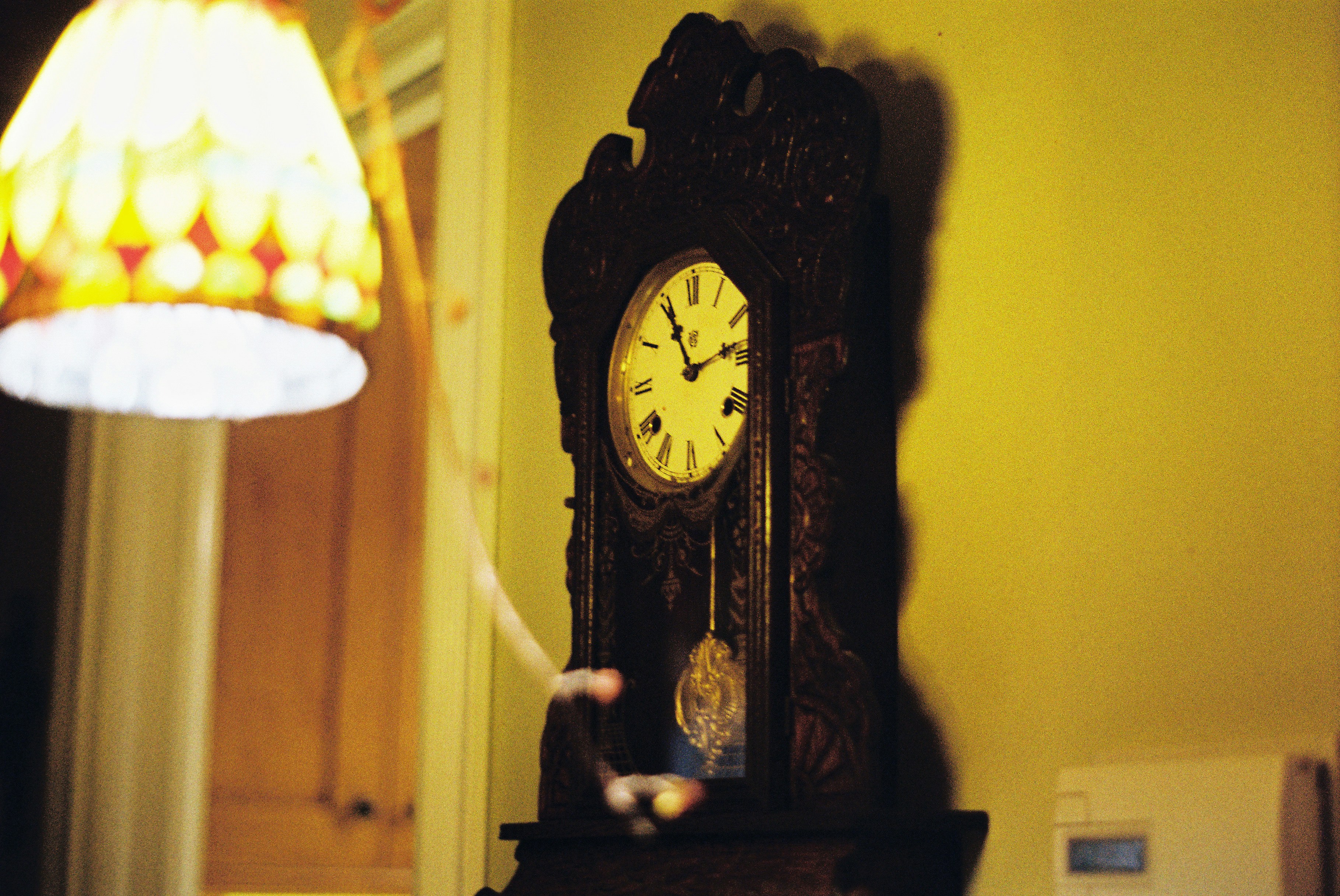 New England Library Eleanor Grandfather Clock Ghost Pictures | Download ...