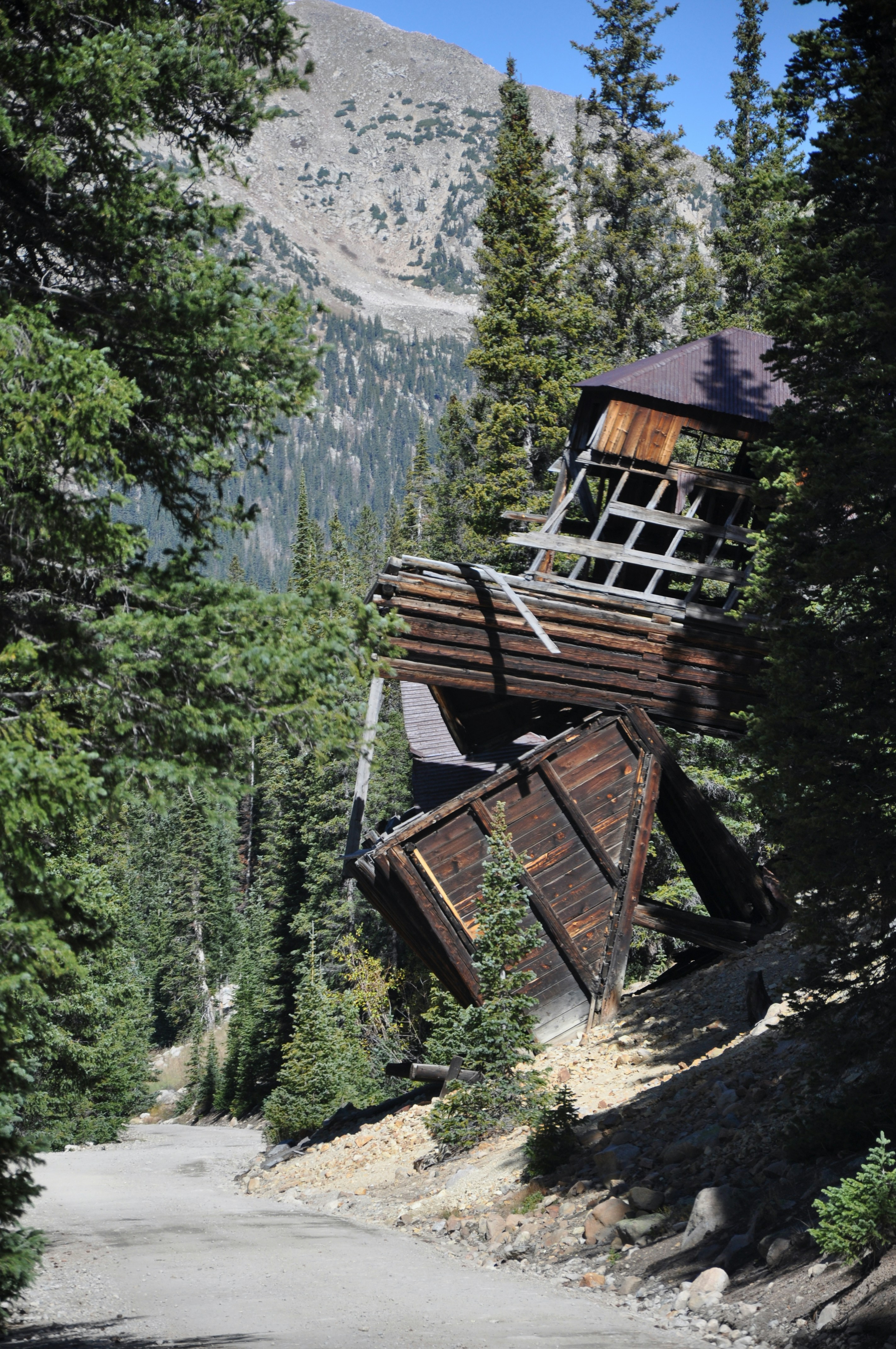 Whispers of the Past: An Abandoned Mining Relic