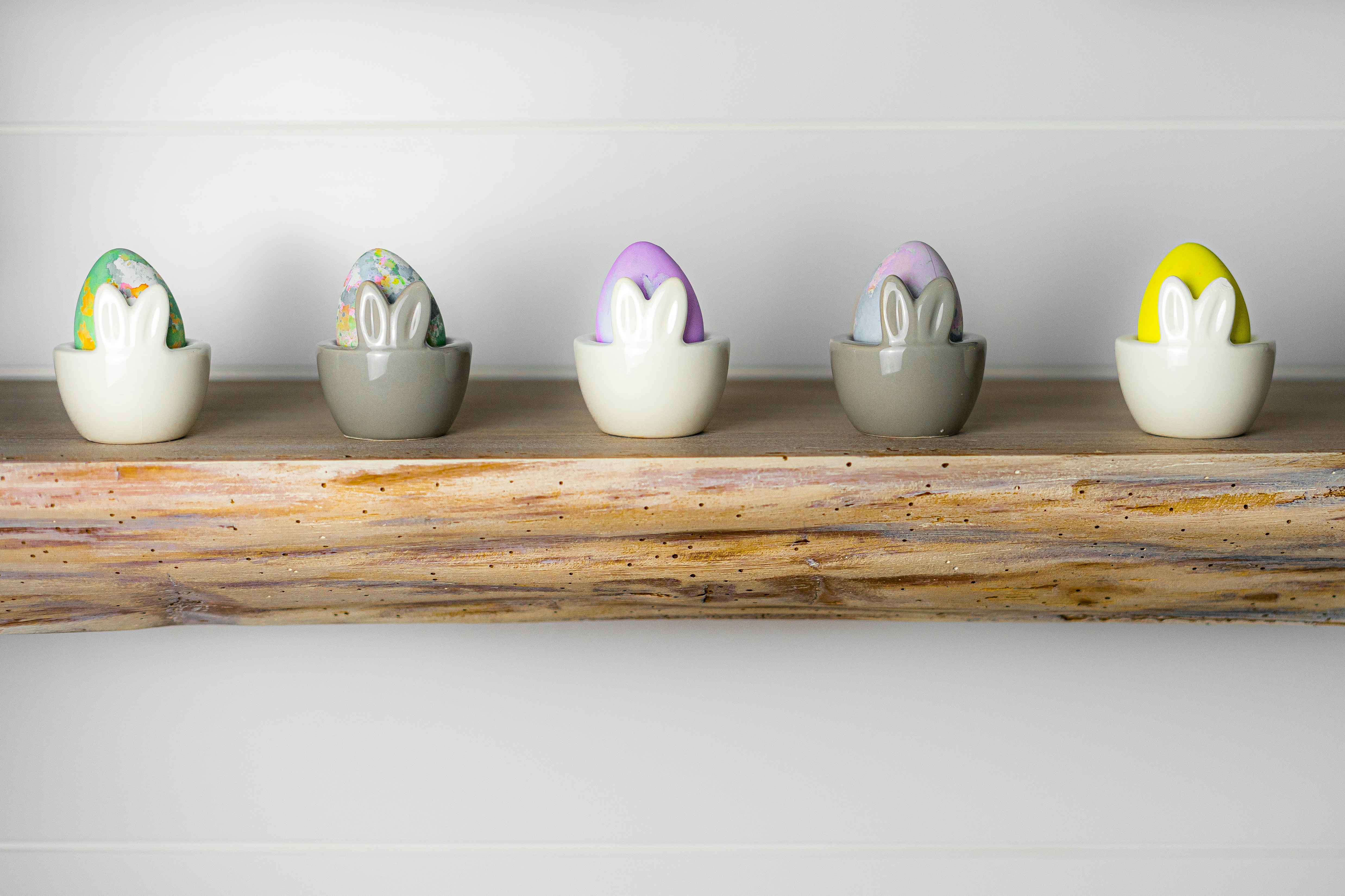 Whimsical Harmony: A Lineup of Decorative Eggs