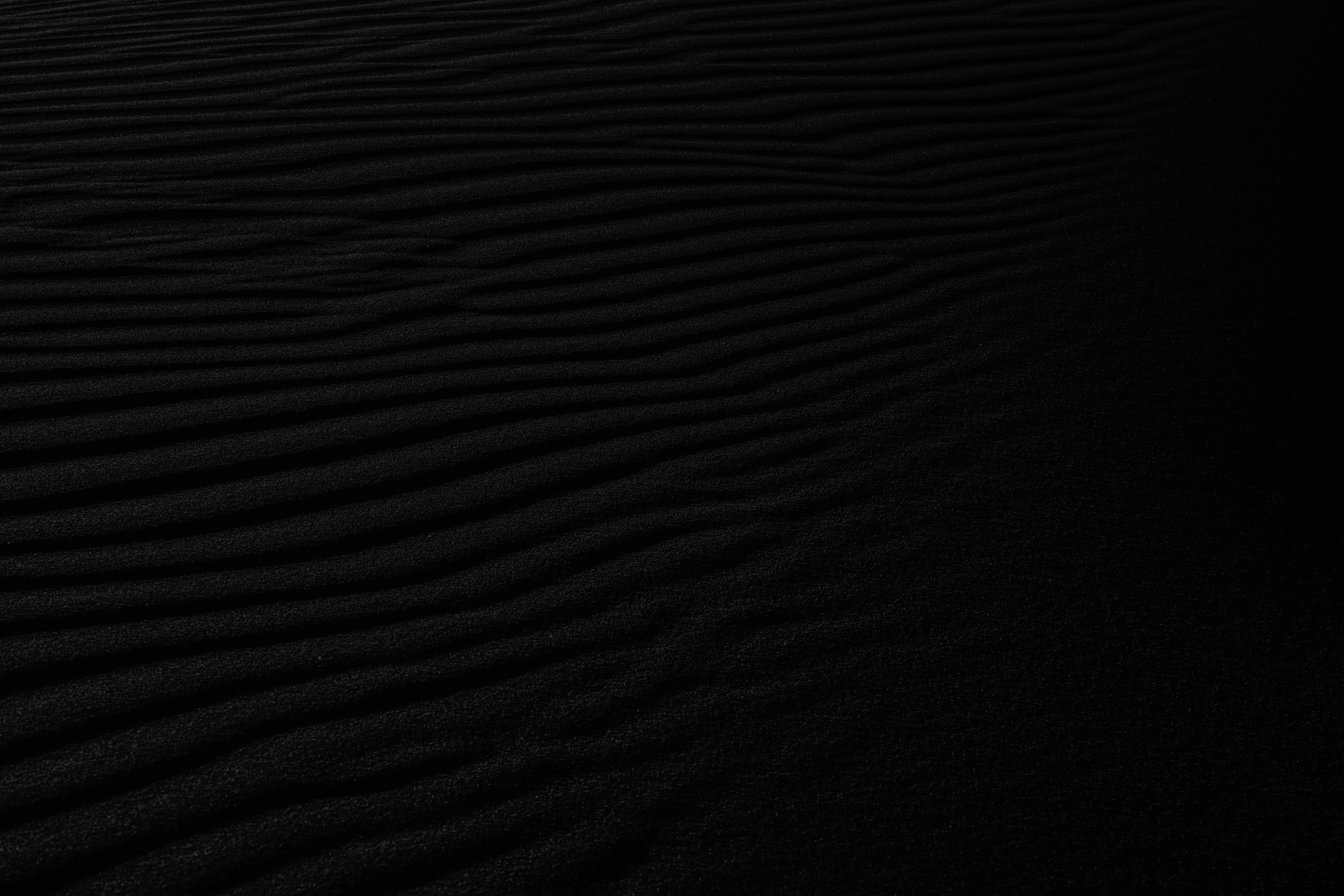 A black and white photo of a sand dune photo – Free Wallpaper 4k Image ...