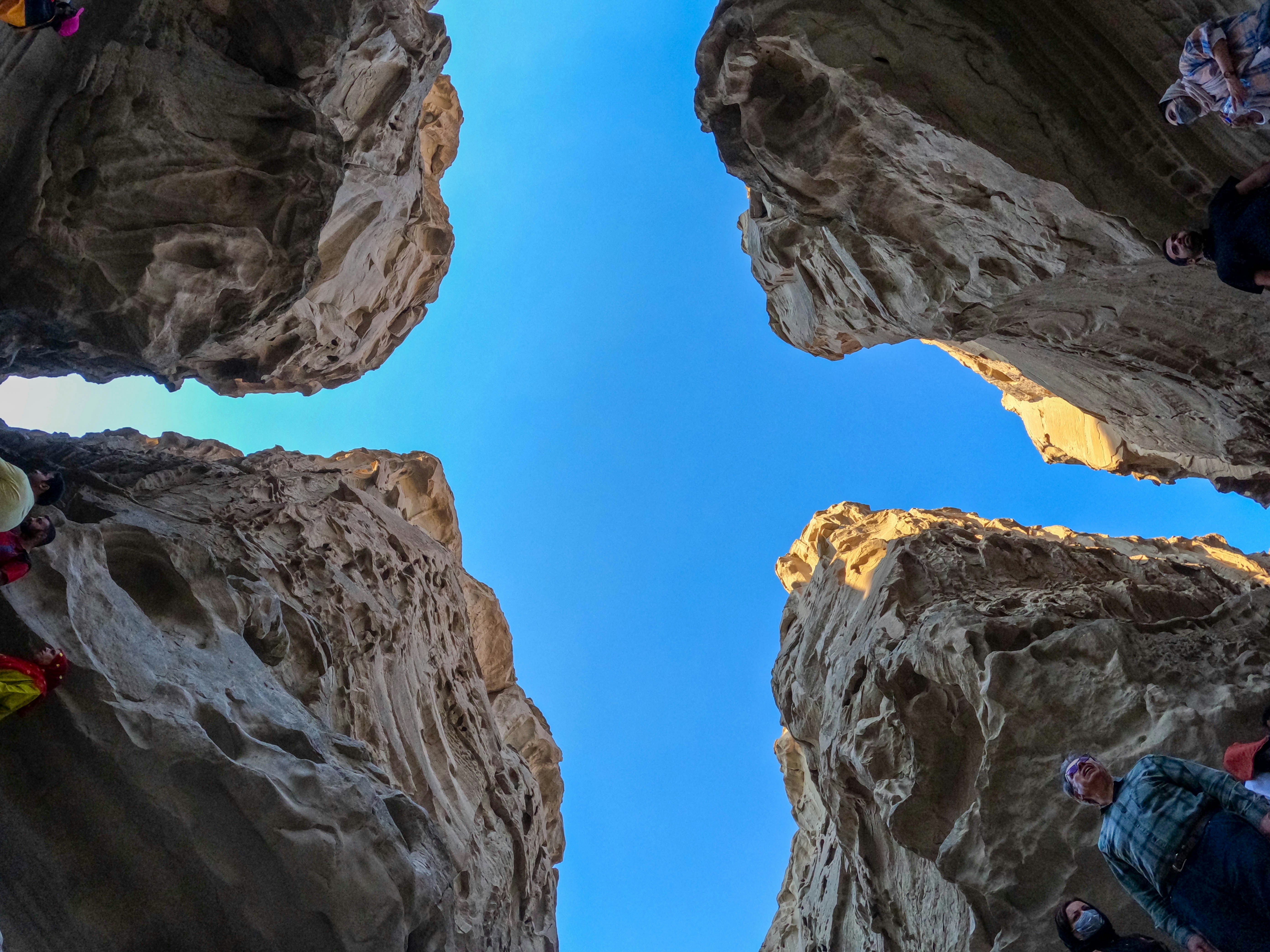 Skyward Canyon: Narrow Dawn Between Giants