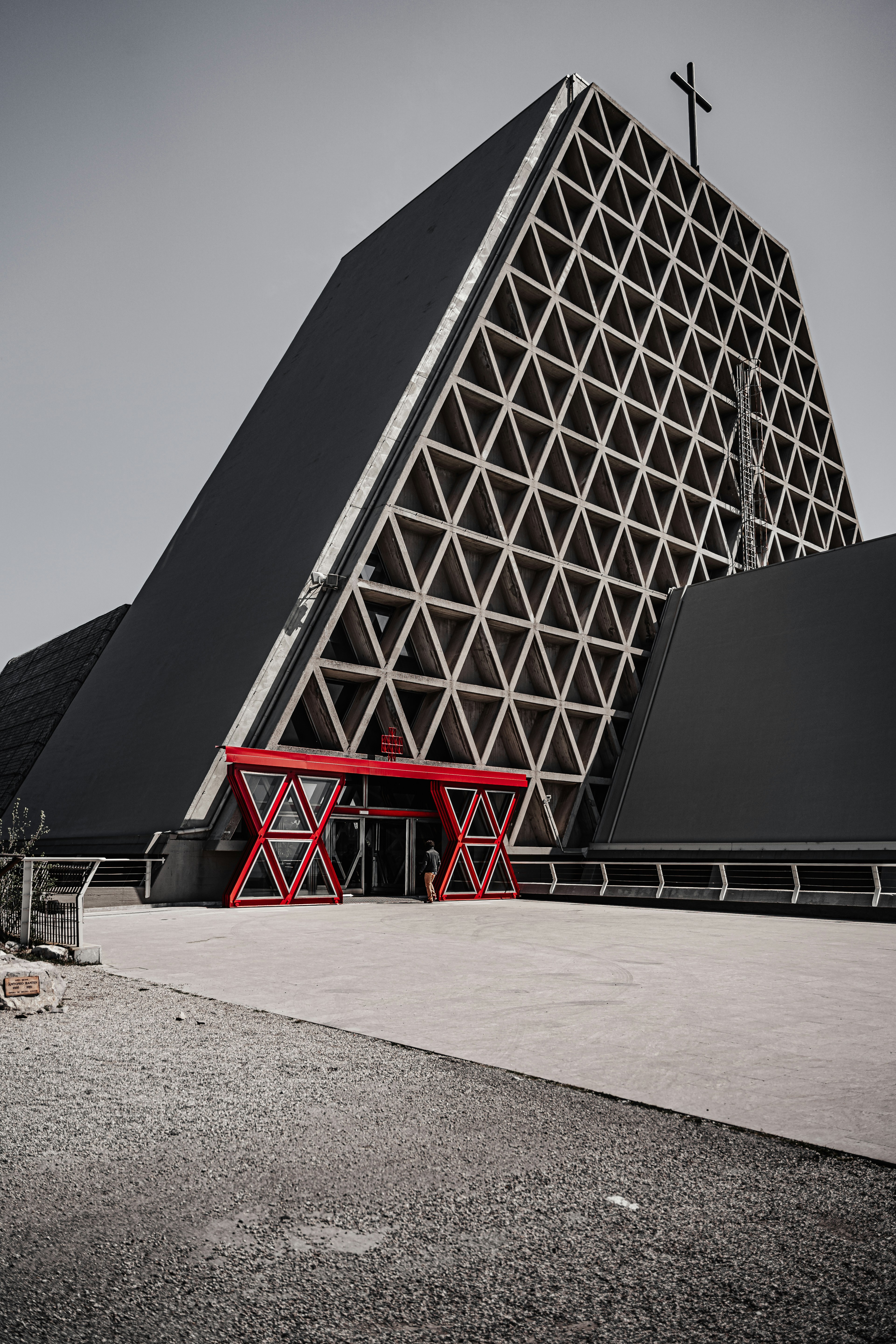 Red Portal Beneath the Lattice Cathedral