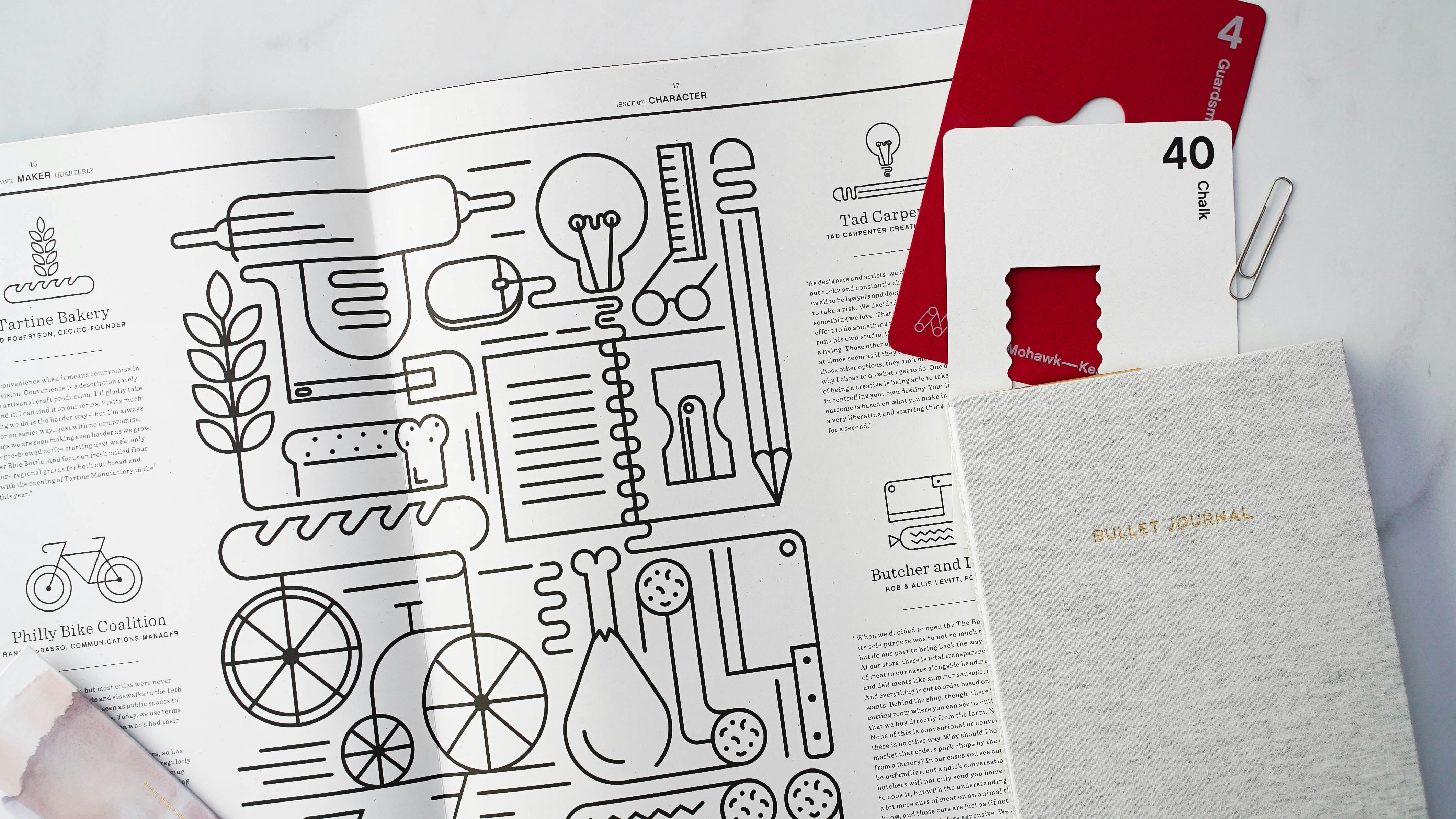 Graphic Design Process Book Example