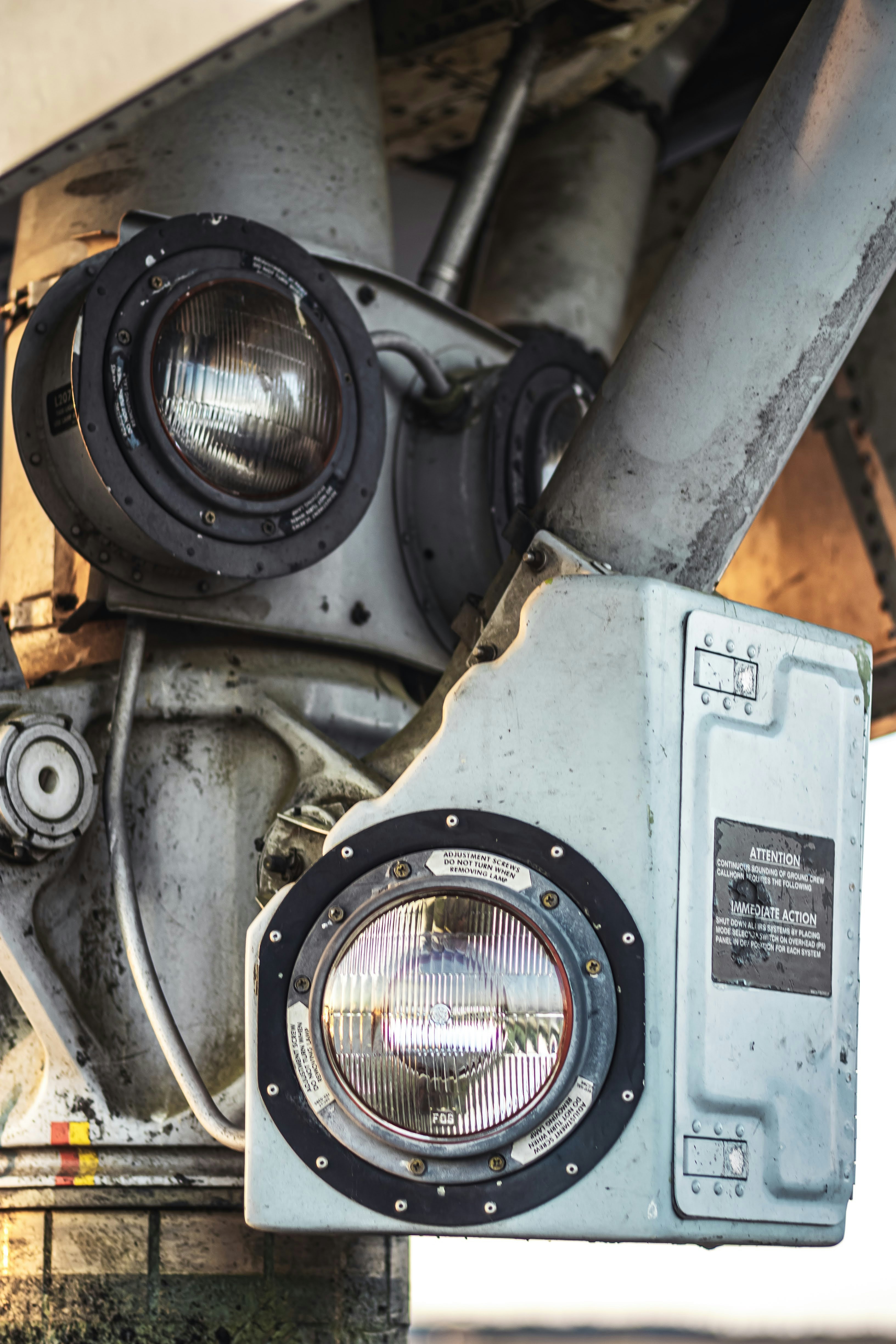 Industrial Eye: The Twin Lens of a Weathered Rig