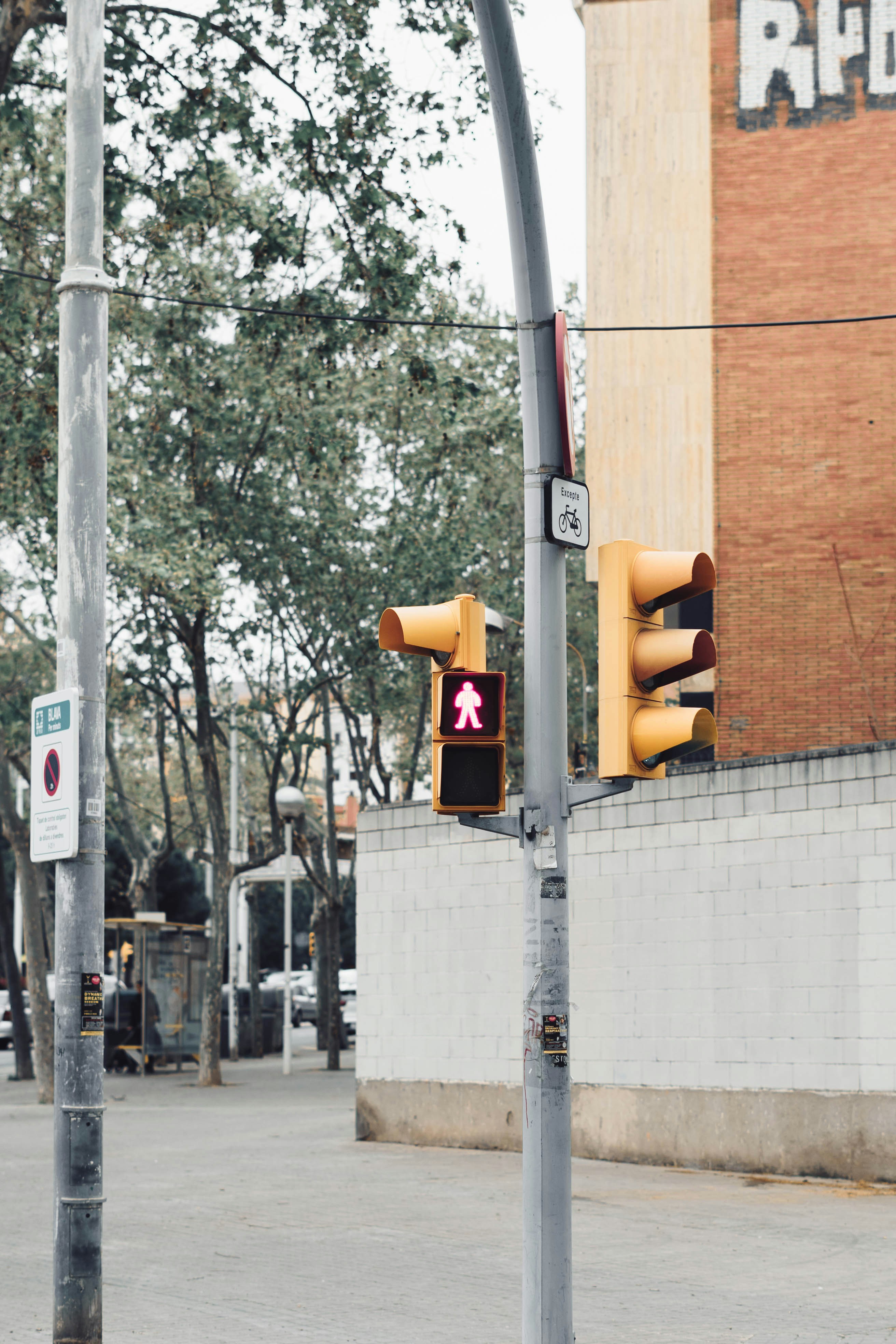 Signal at the Corner: Pedestrian Crossing Amid Urban Geometry