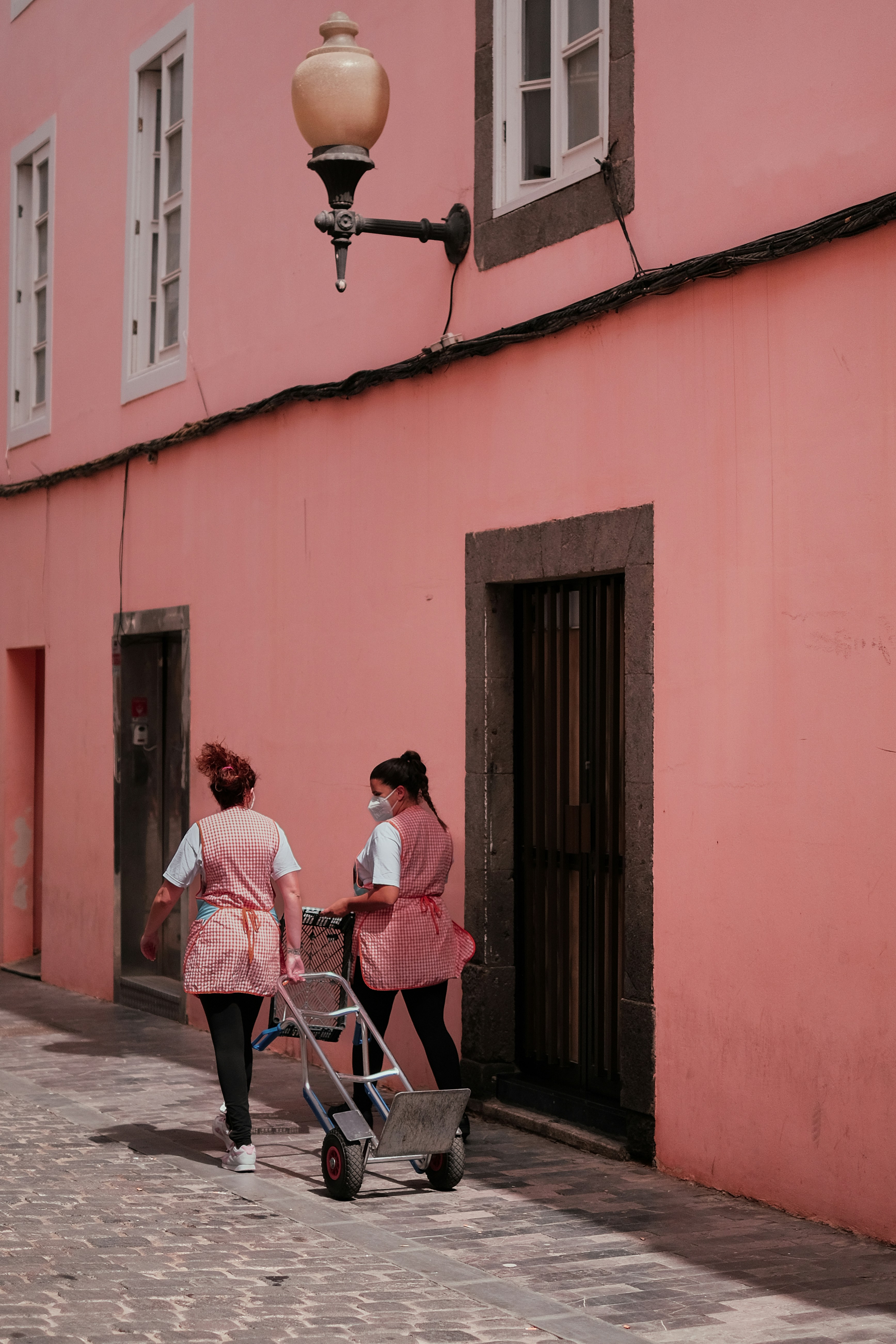 Back streets of Las Palmas, Gran Canaria. Spain.