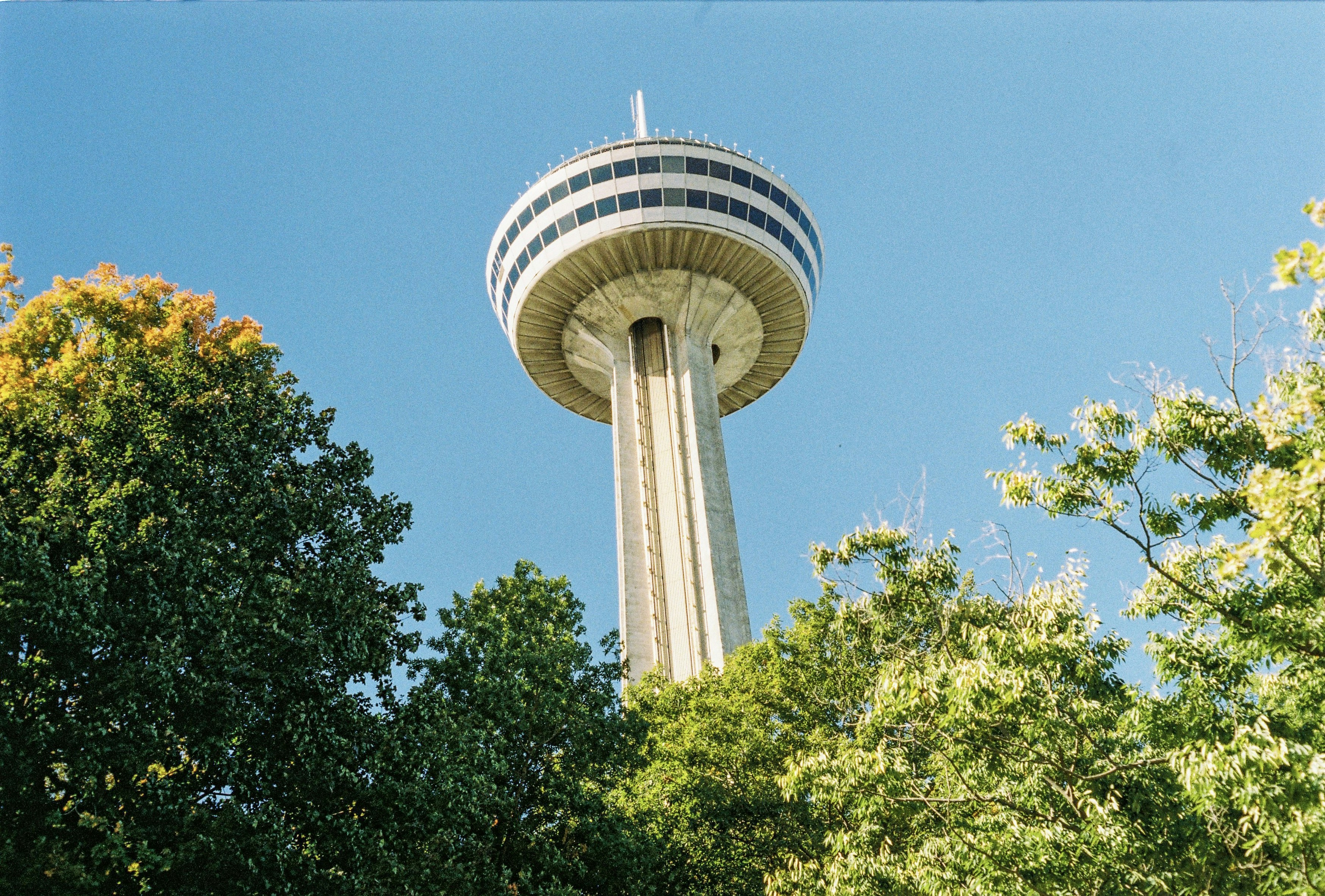 A tall tower with trees around it photo – Free Niagara falls Image on ...