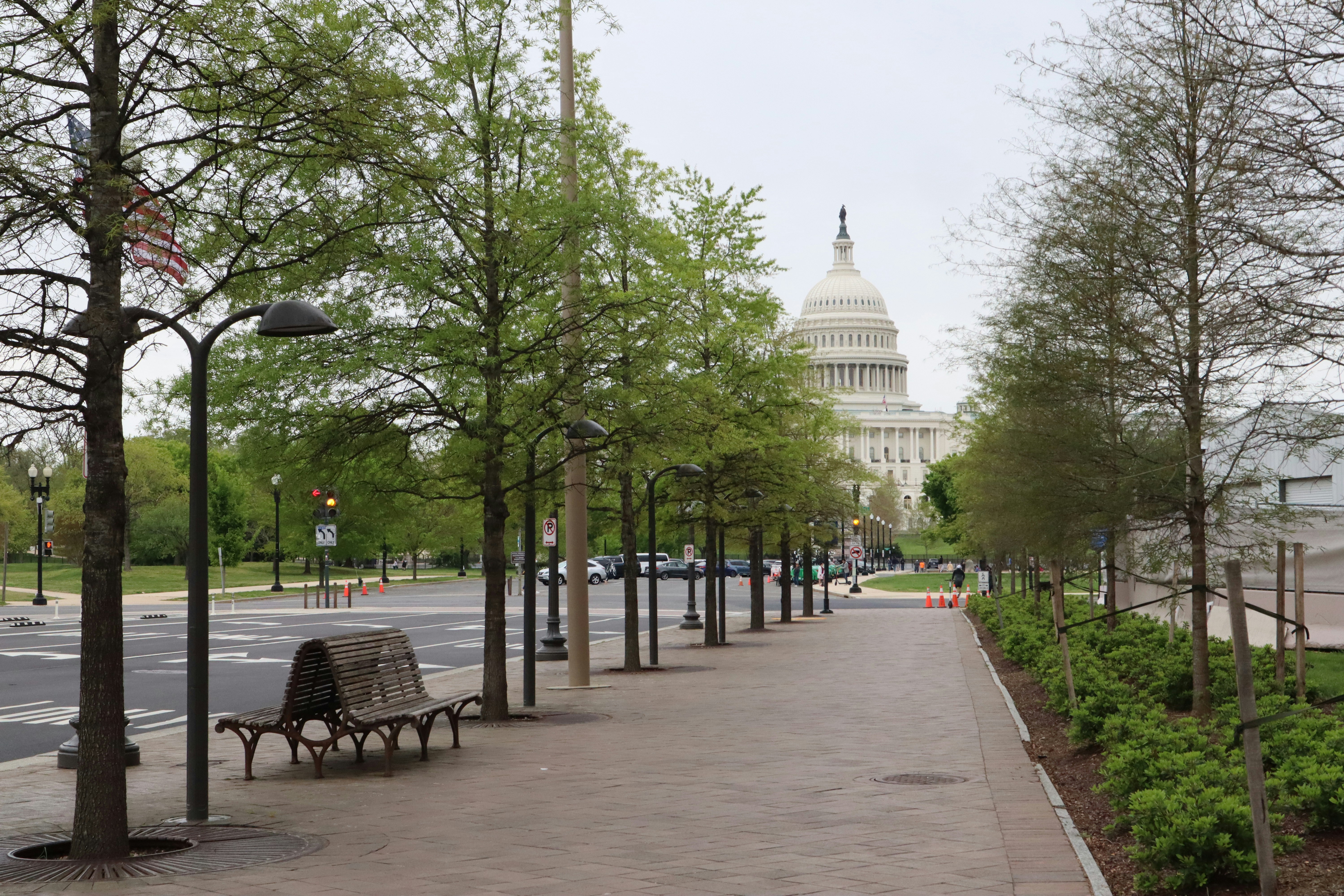 White House from afar. Tried a shot while on vacation.