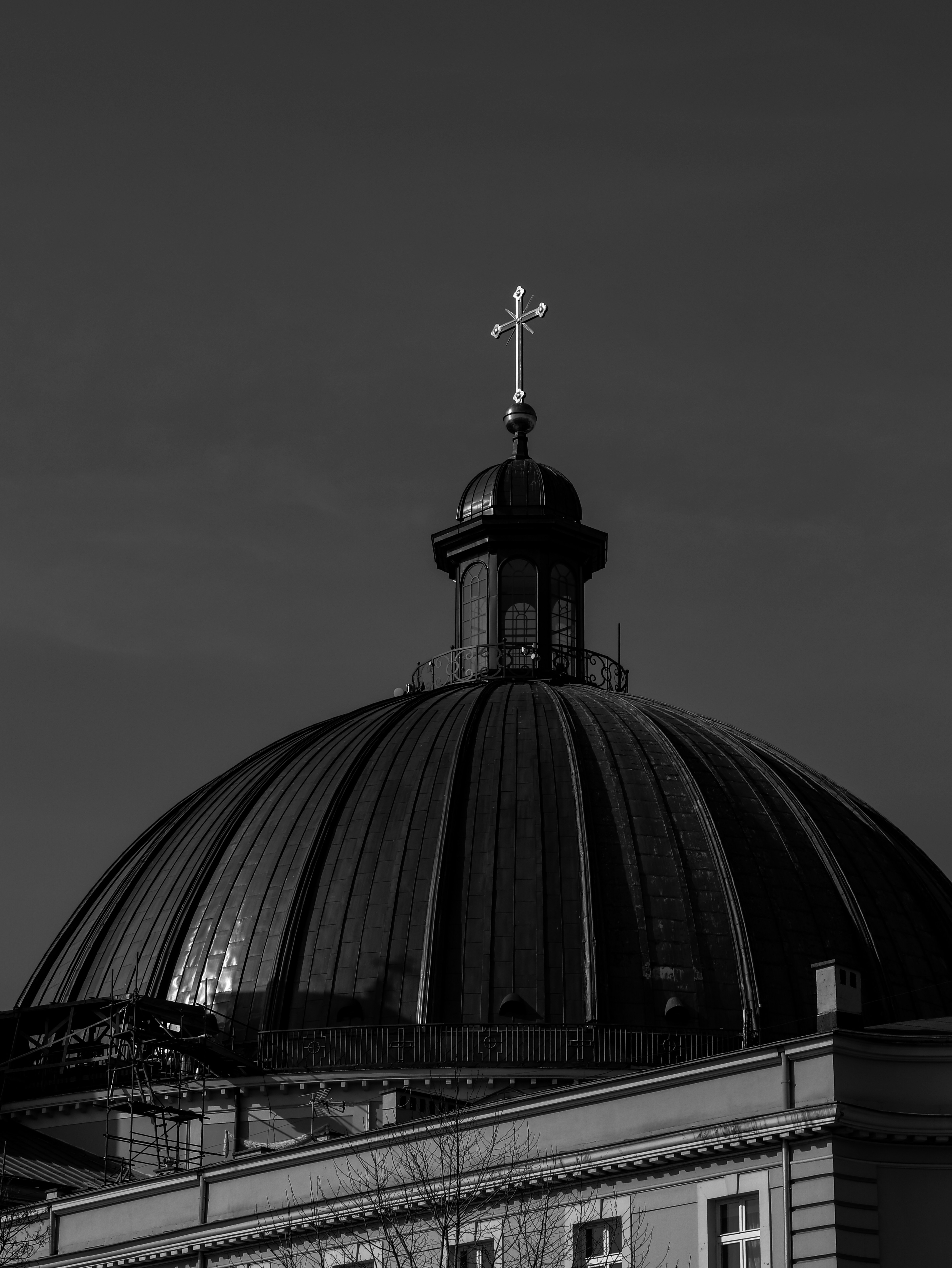 A domed building with a cross on top photo – Free Bydgoszcz Image on ...