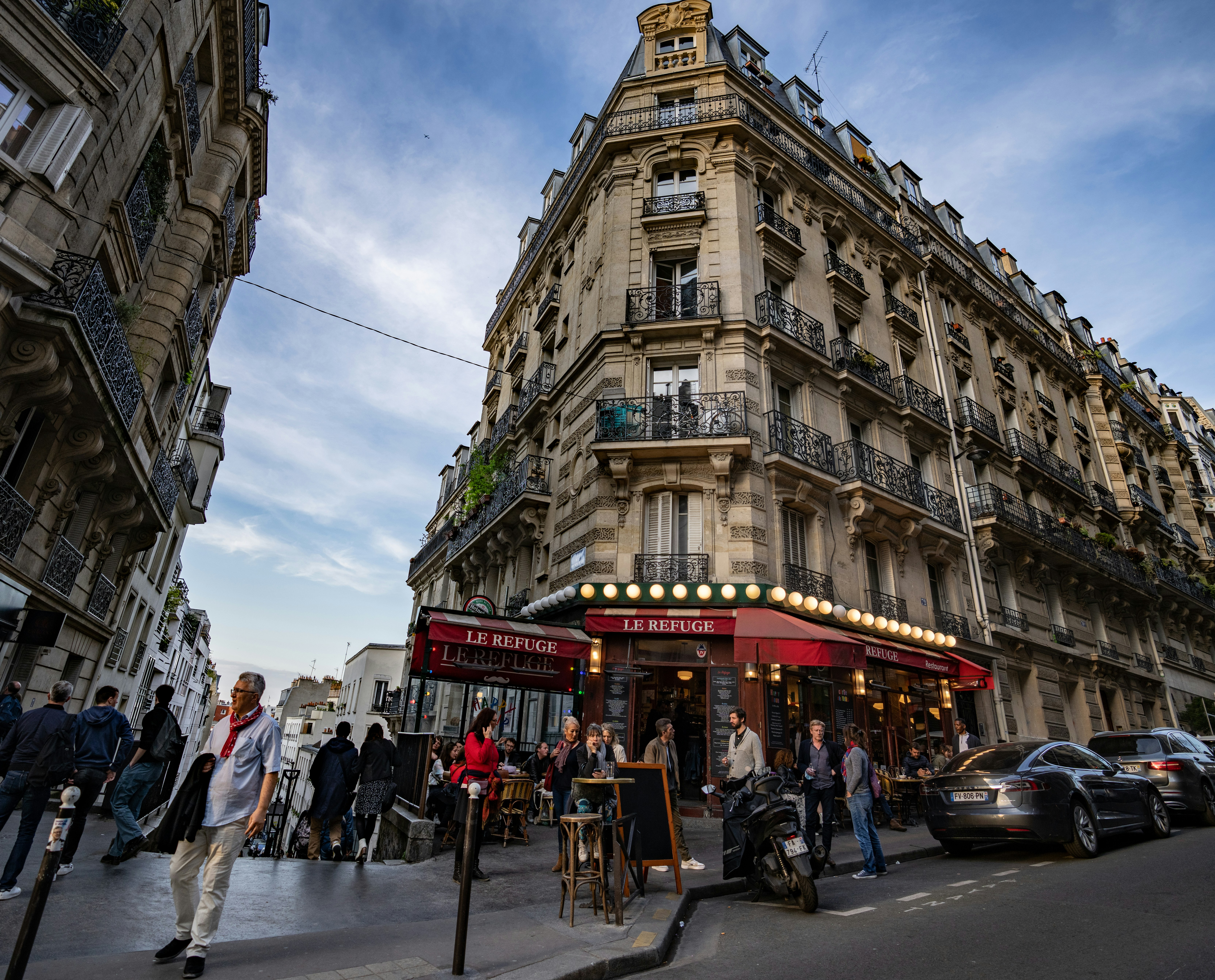Paris Busy Streets