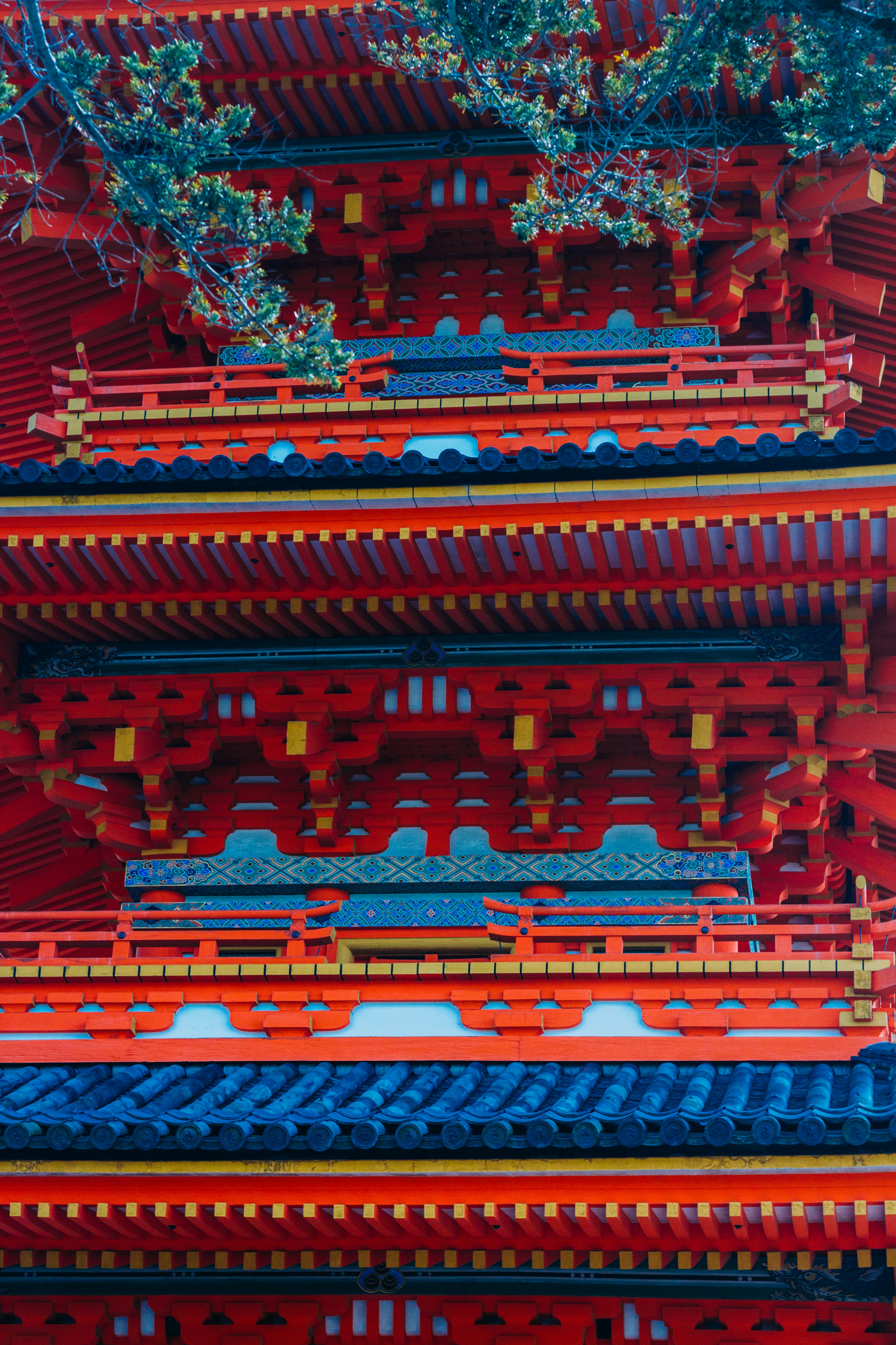 A red and blue building photo – Free Architecture Image on Unsplash