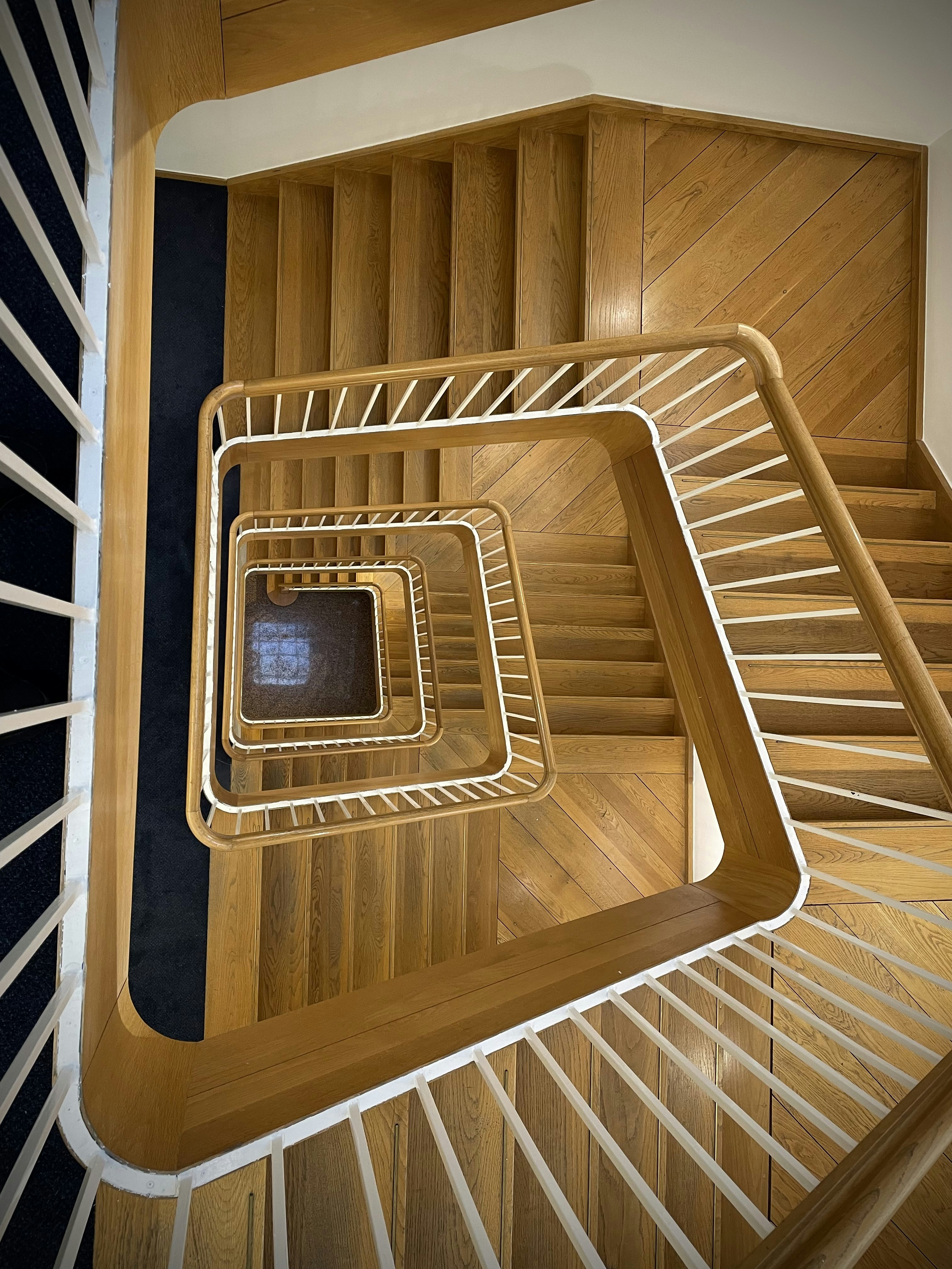 The Infinite Spiral: A Journey Through Wood and Light
