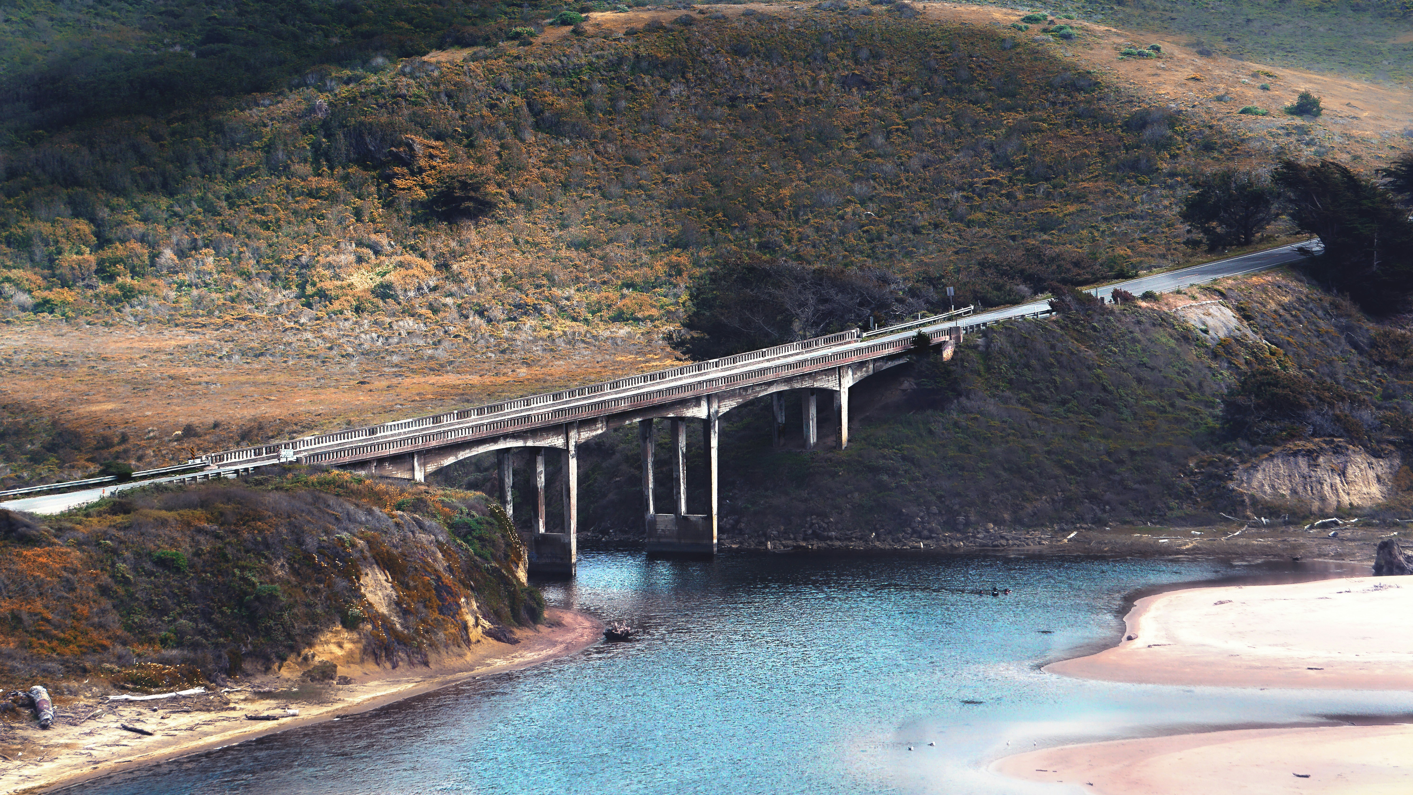 Emerald Bay Bridge: A Silent Arc Across Blue Waters