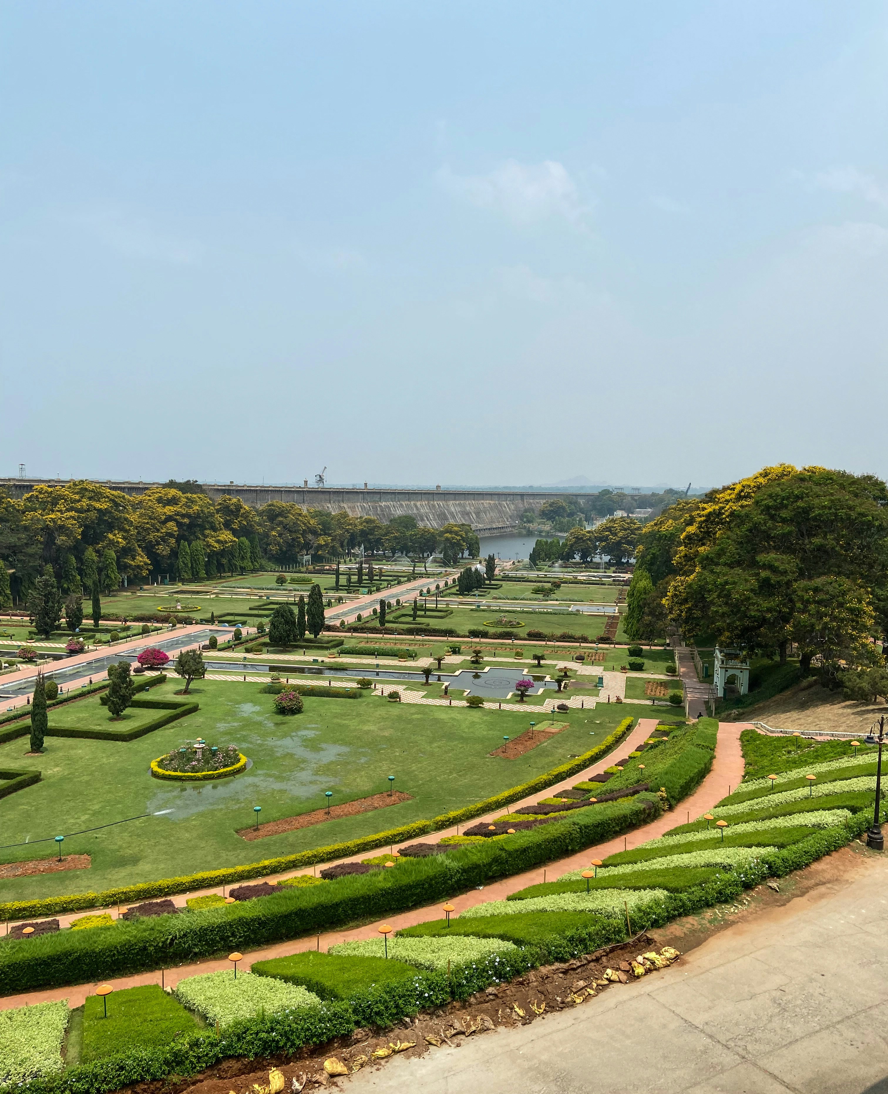 A large green garden photo – Free Krishnaraja sagar (krs) dam Image on ...